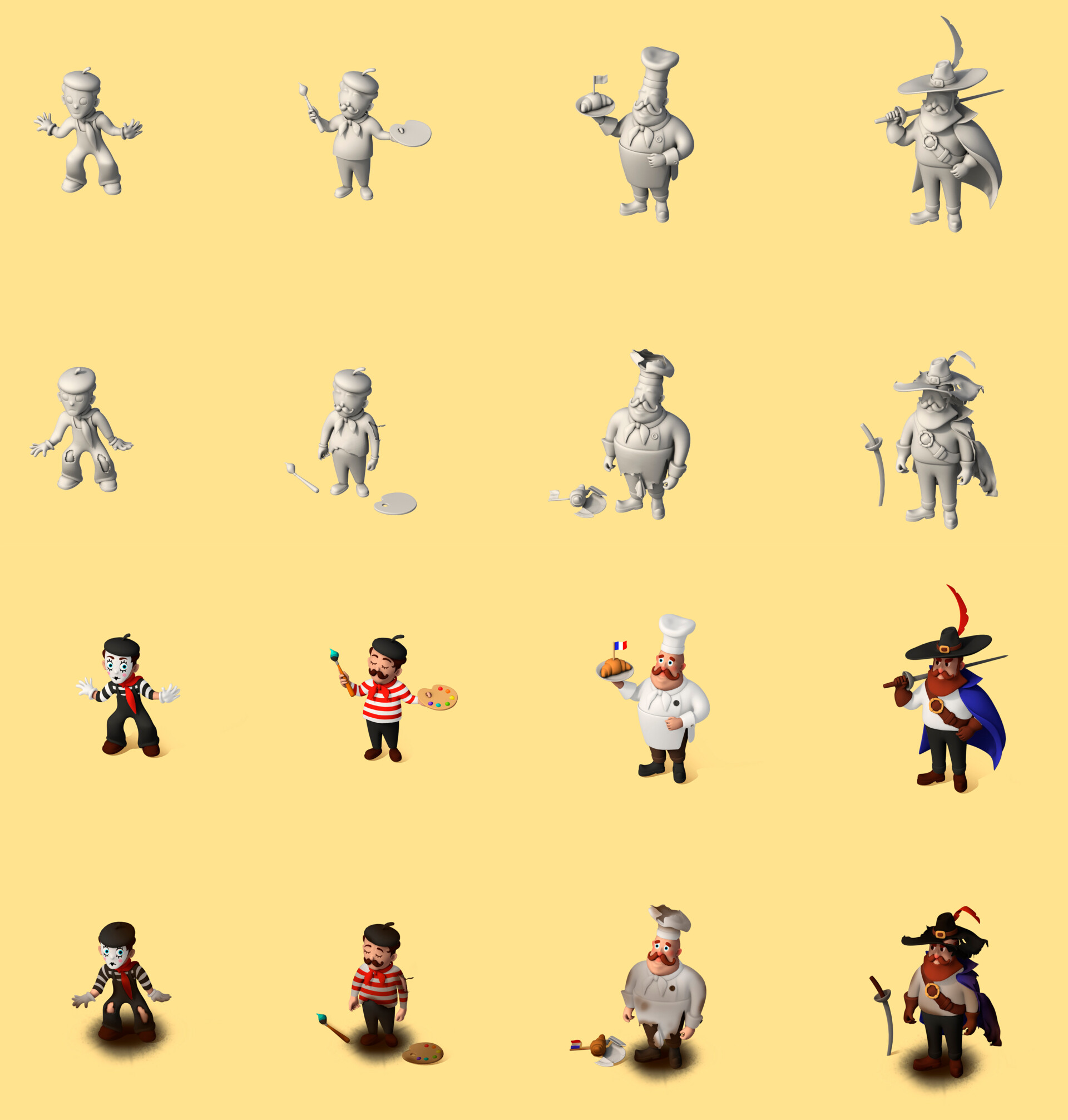 ArtStation - Human props