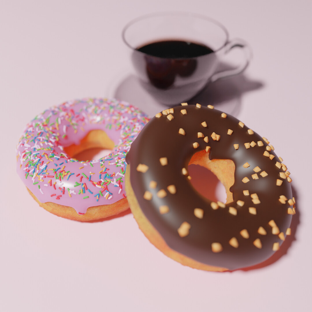 ArtStation - Blender Tutorial Donut