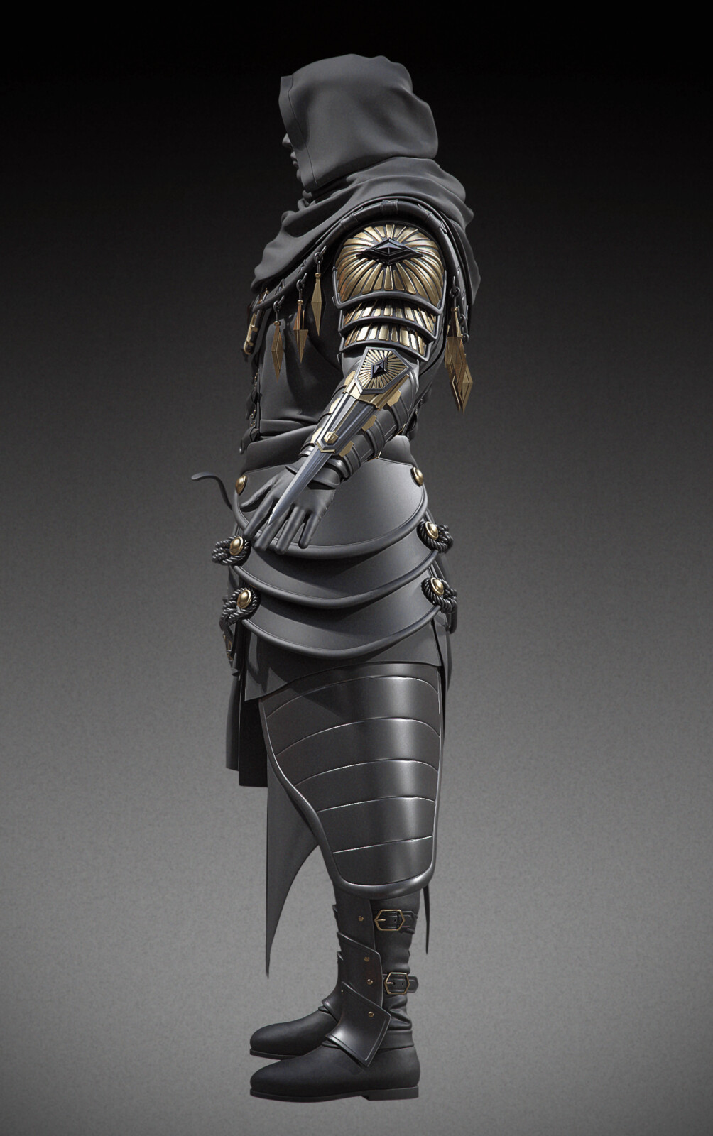 ABOUTCG - 游戏角色线下班第8、9期 林同学作品