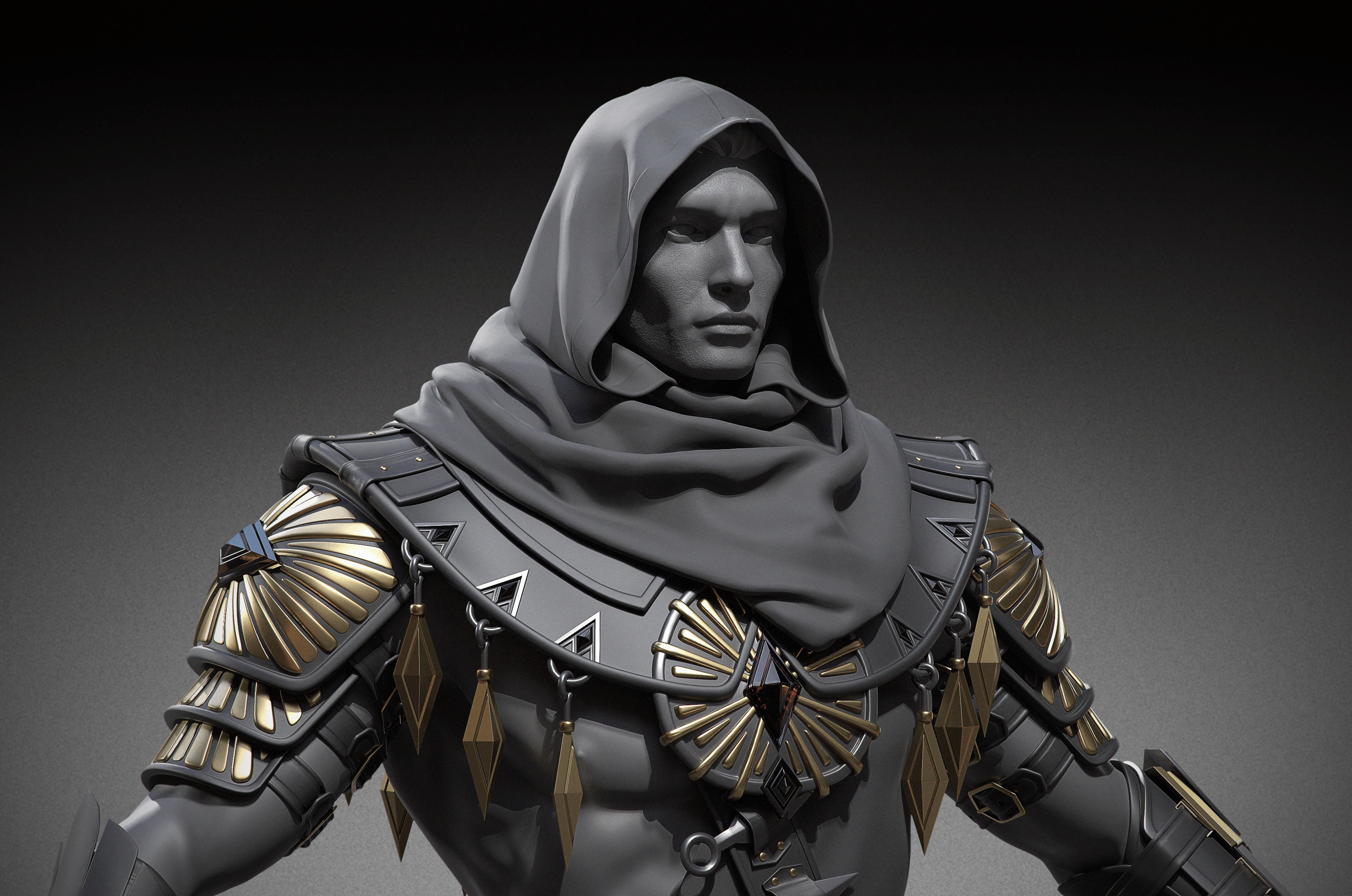 ABOUTCG - 游戏角色线下班第8、9期 林同学作品