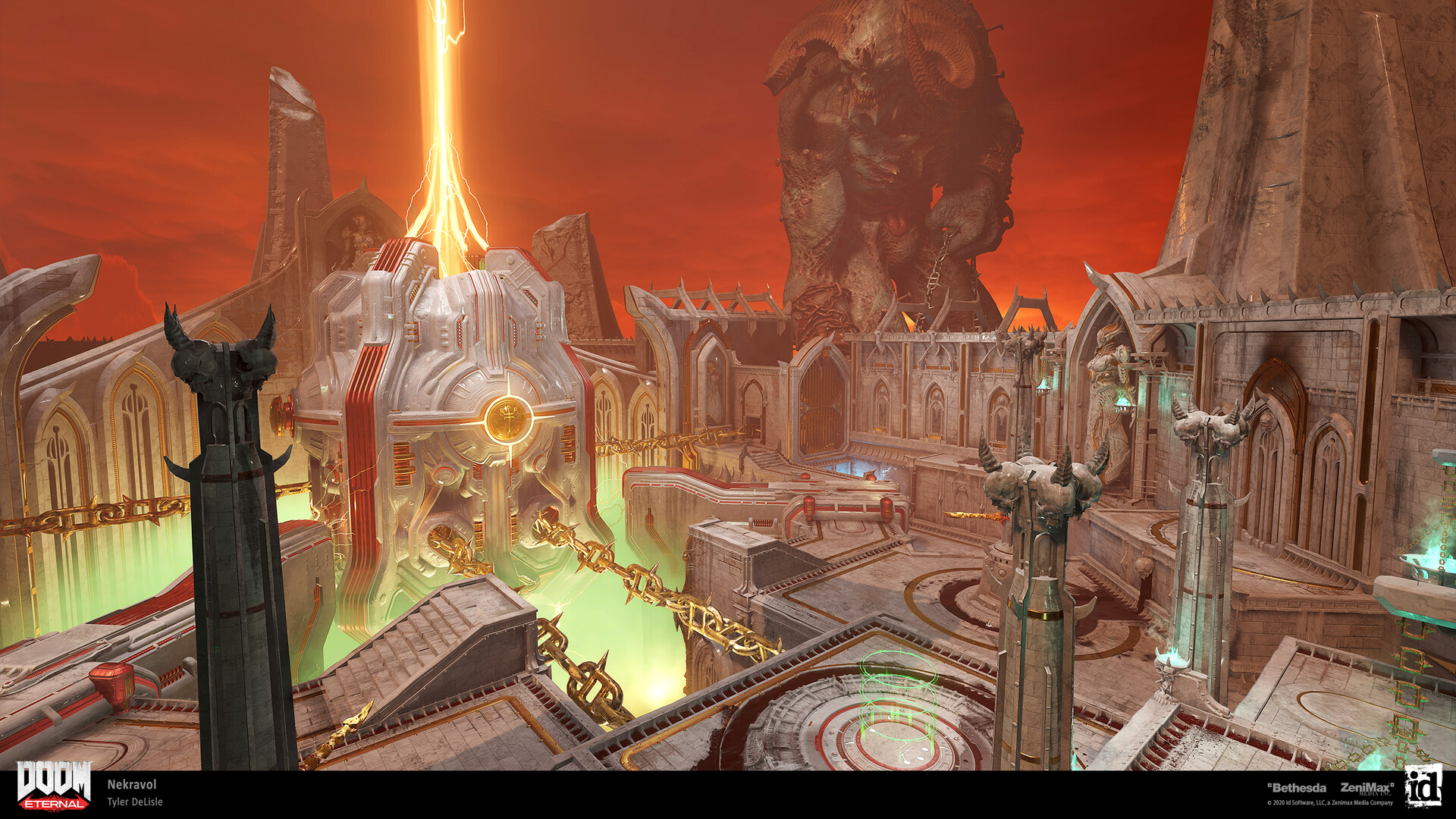 Tyler DeLisle - Doom Eternal - Nekravol Lighting