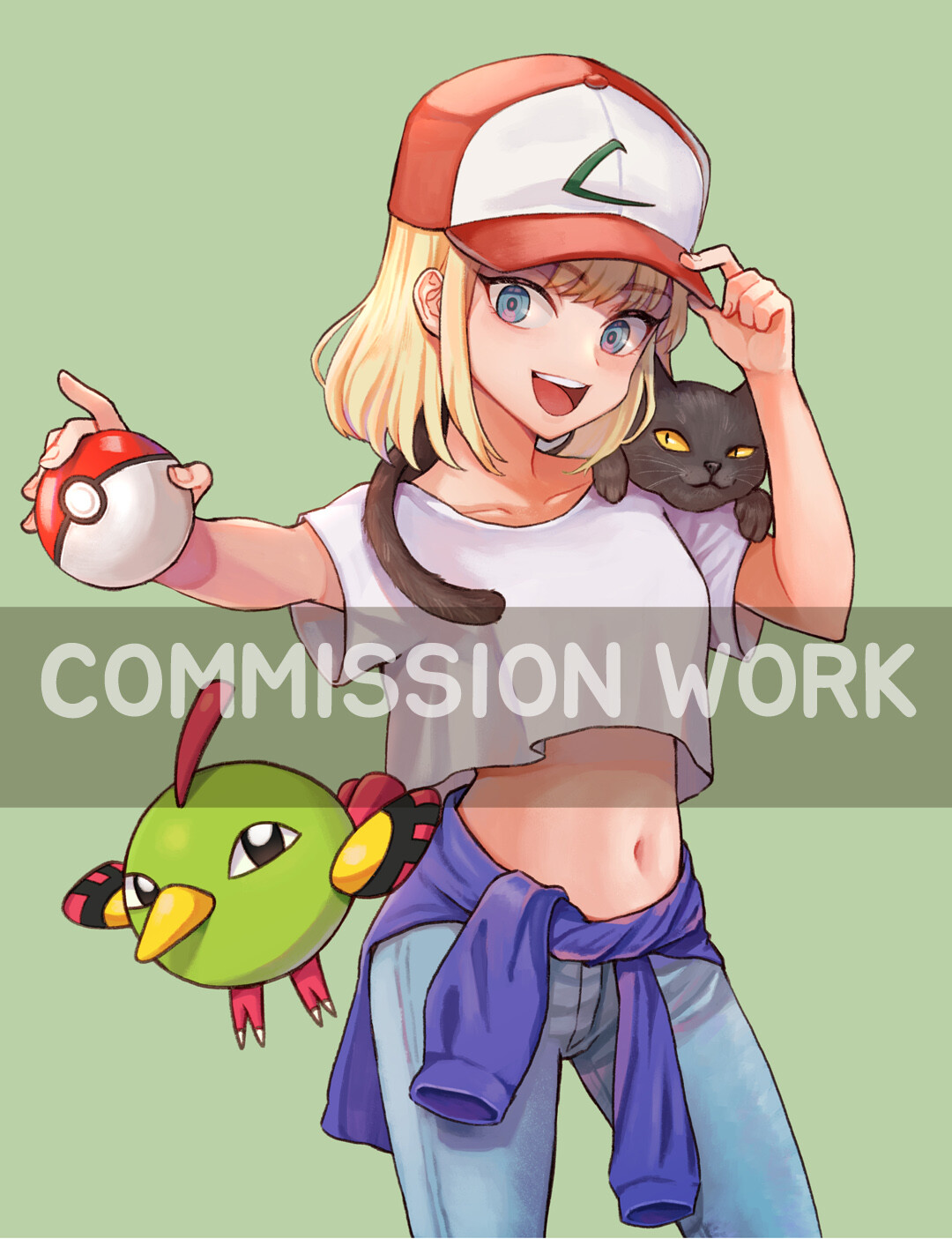 ArtStation - Catch 'em all(commission)