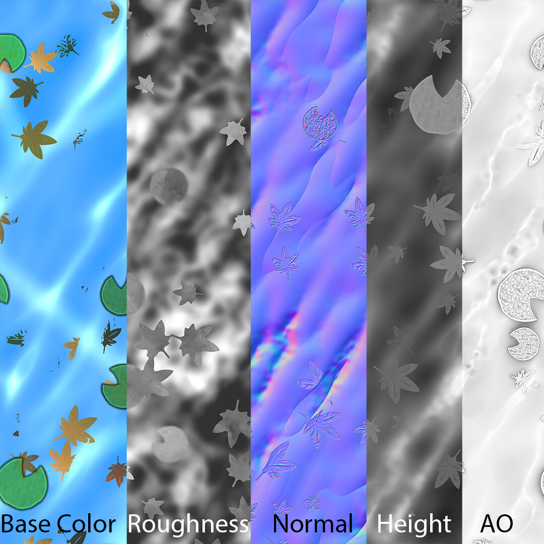 Jamel McIlhany - Substance Designer_Stylized Water