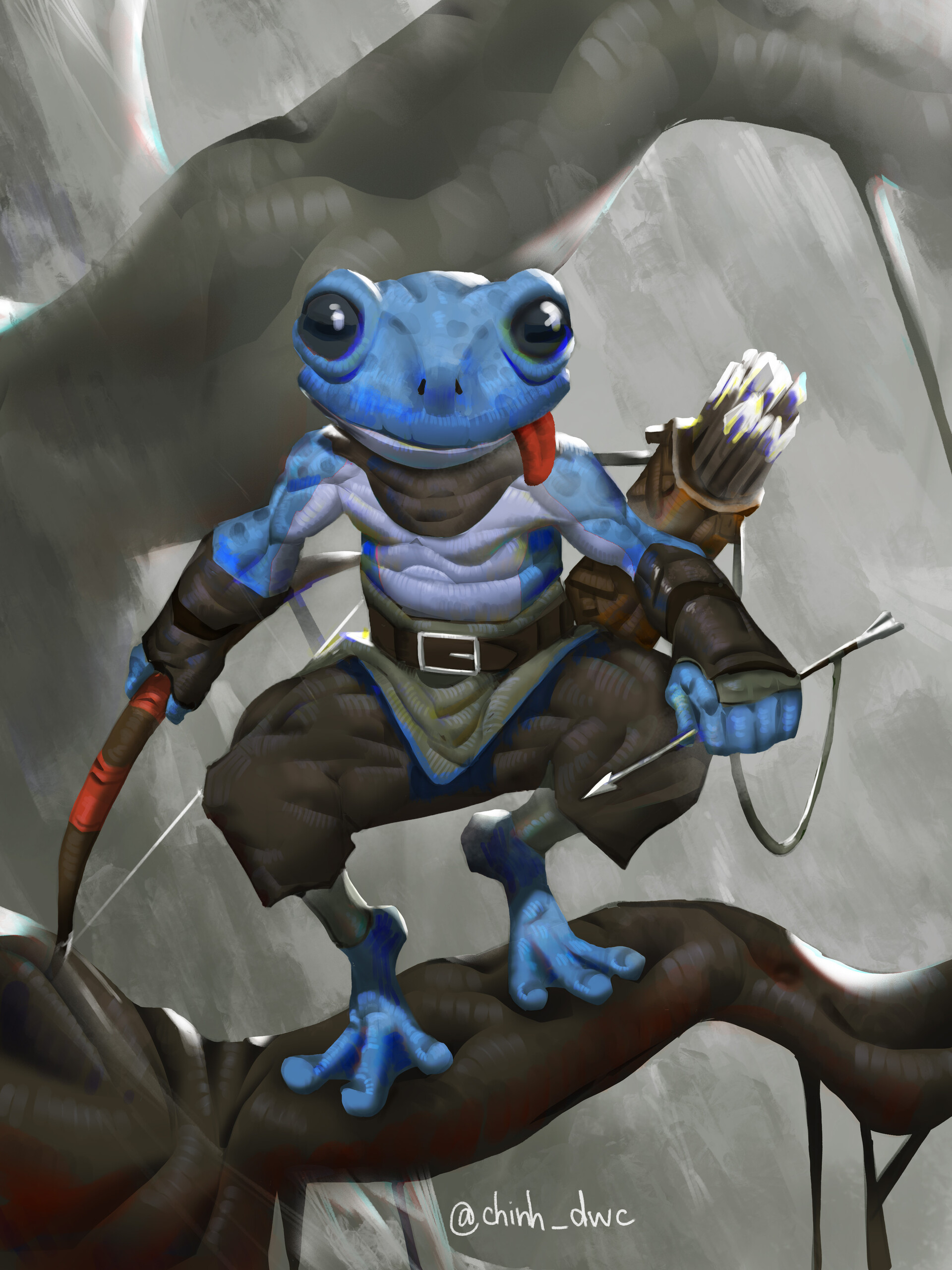 ArtStation - Grung Gloomstalker