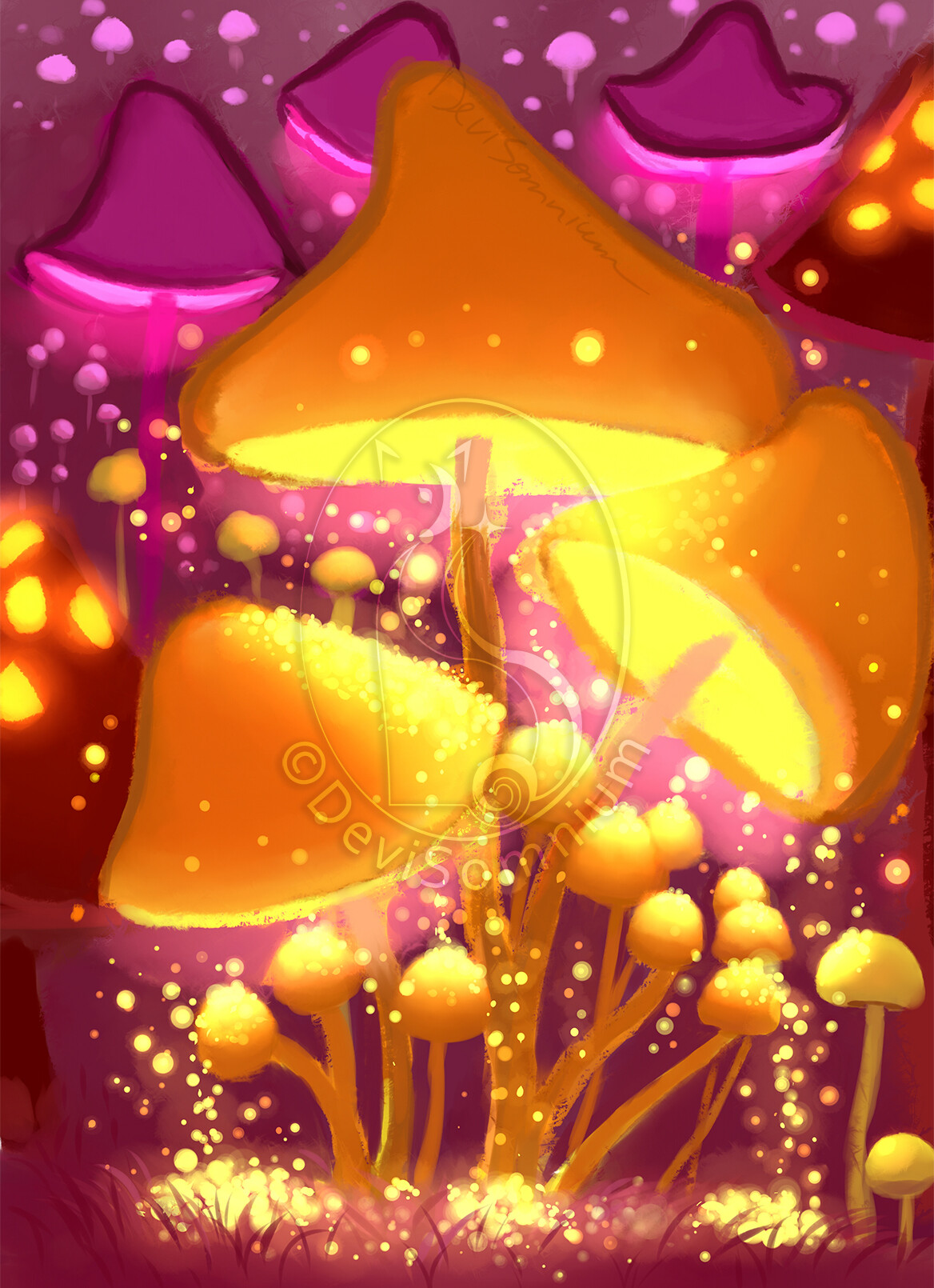ArtStation - Magical Mushrooms