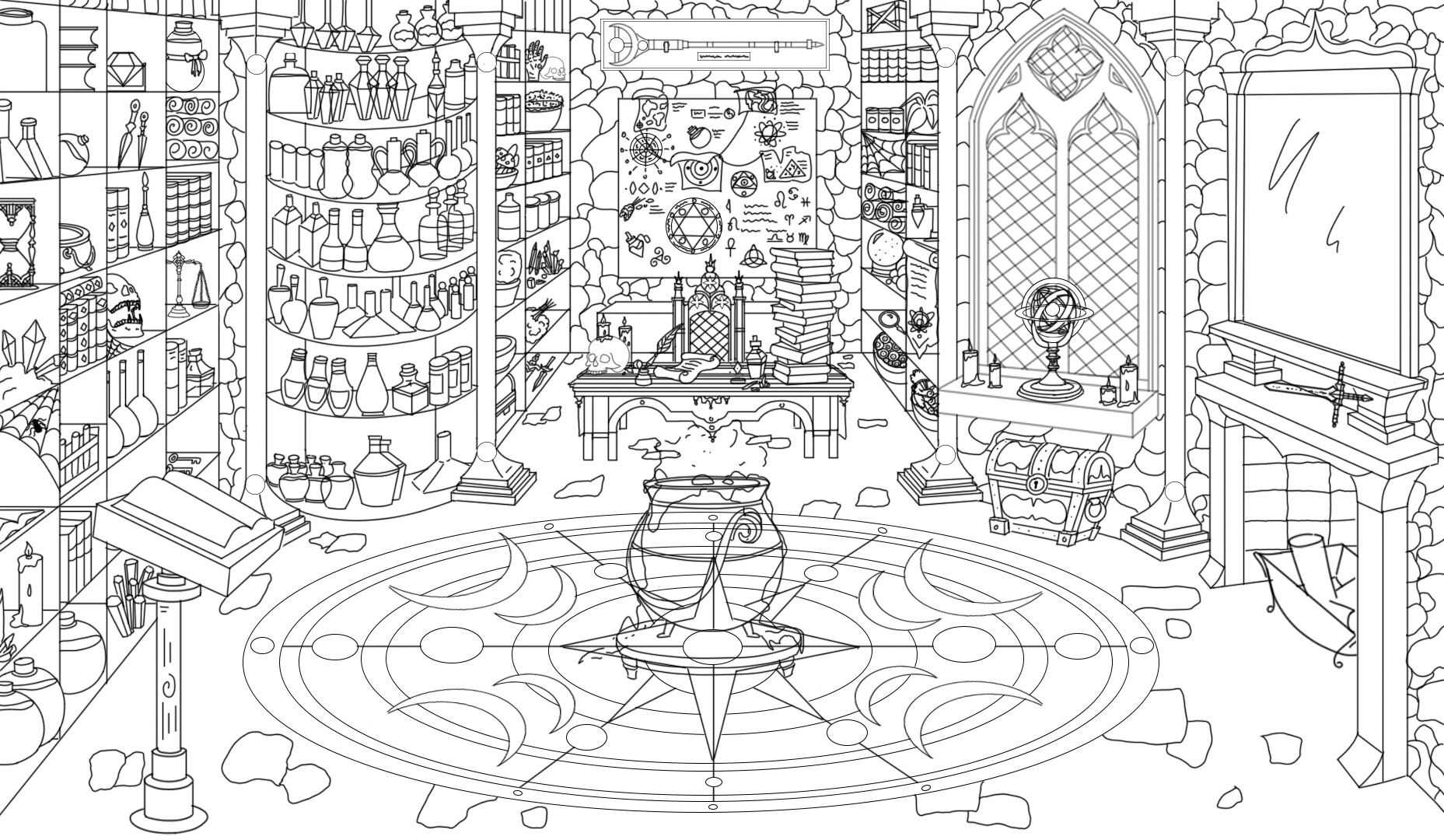 ArtStation - Wizard's Study