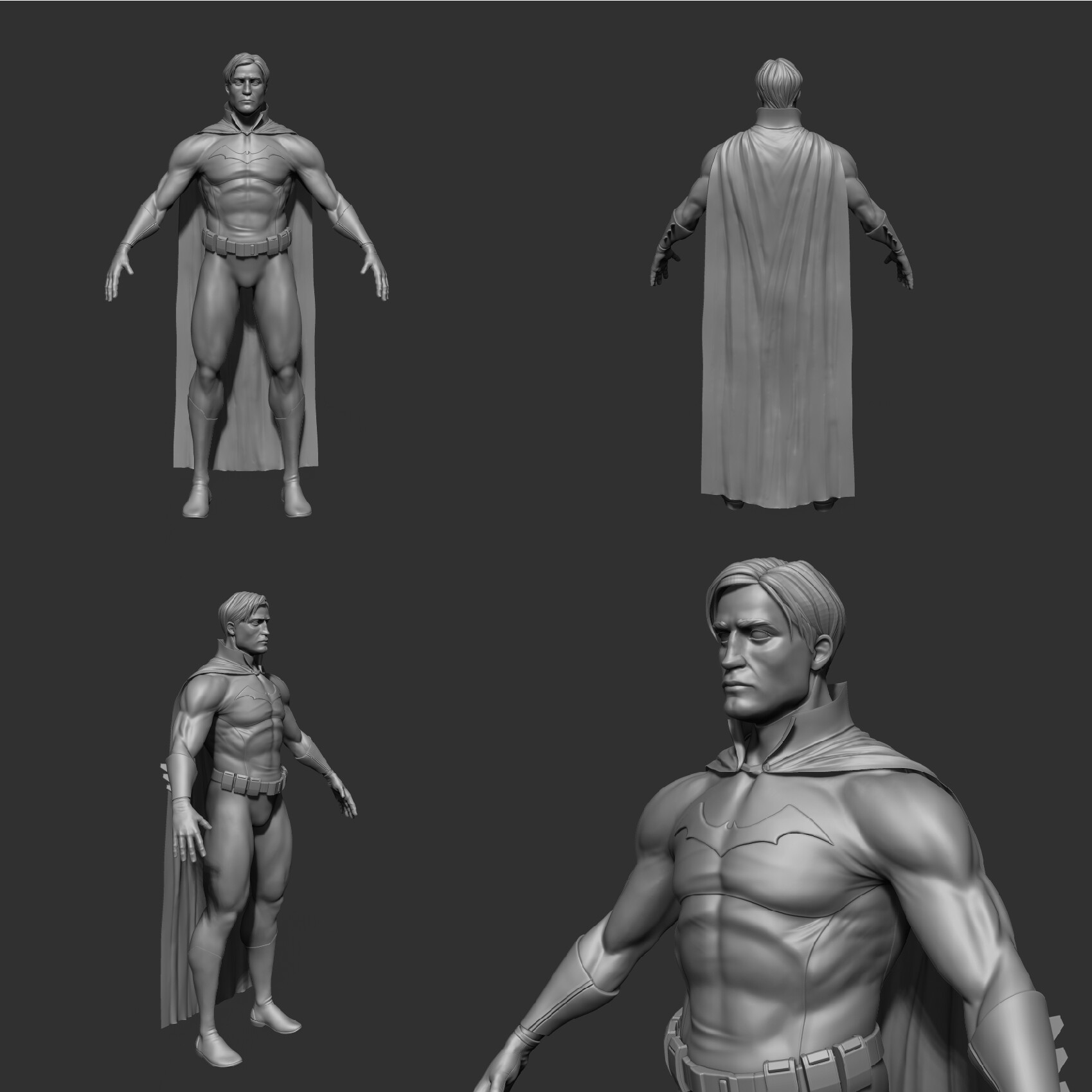 Rubén Rey - Batman - Robert Pattinson