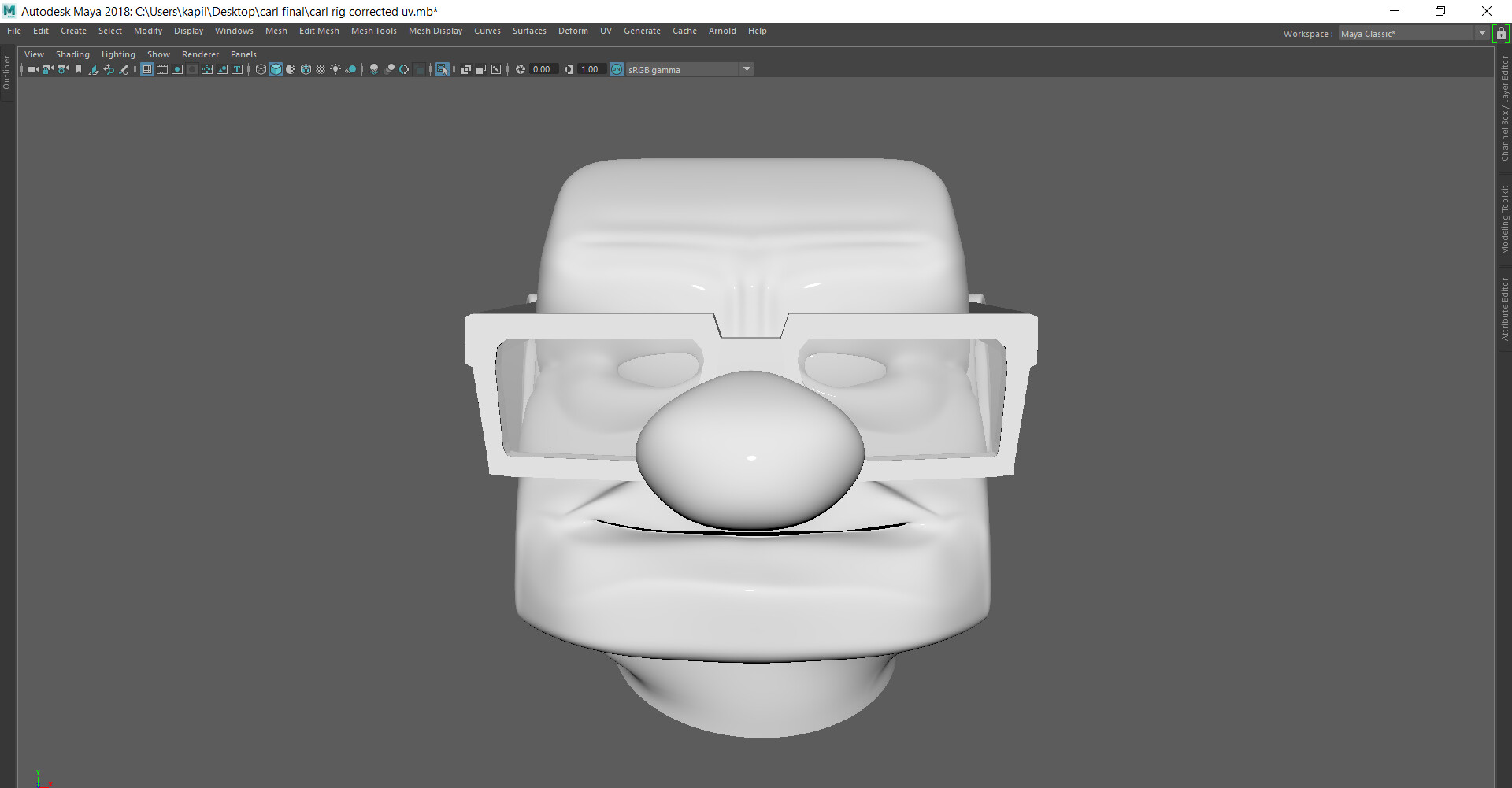 ArtStation - carl face from up movie