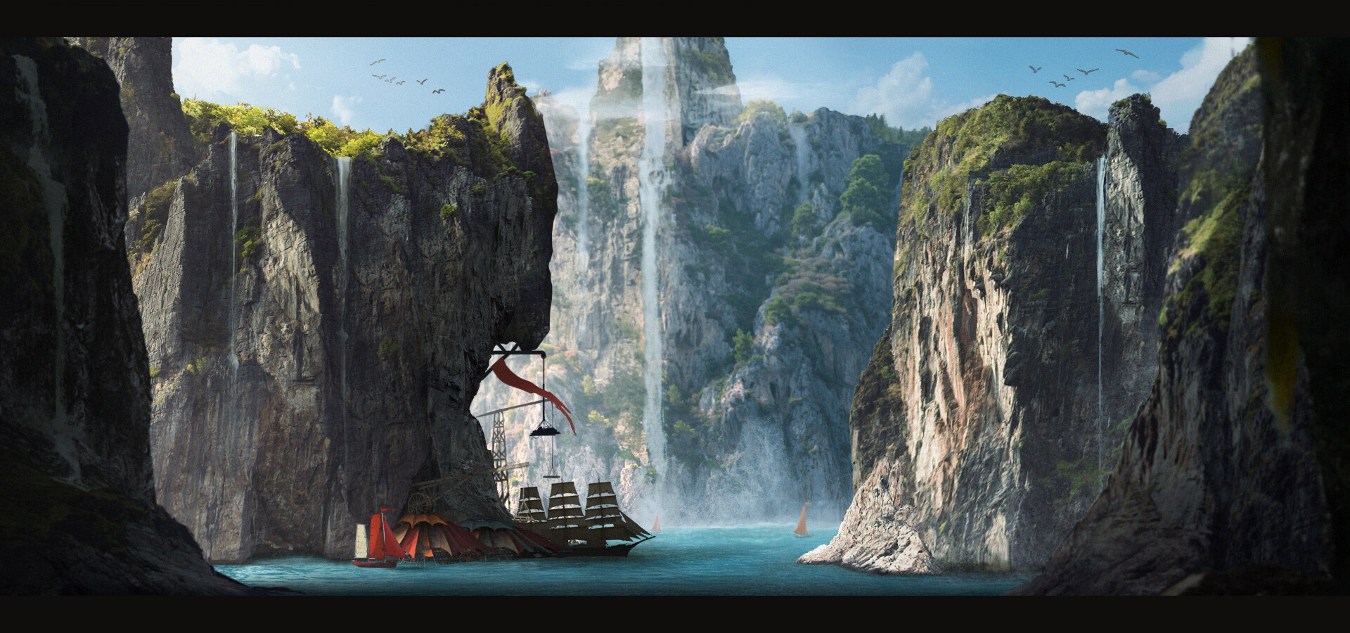 ArtStation - The Hidden Dock