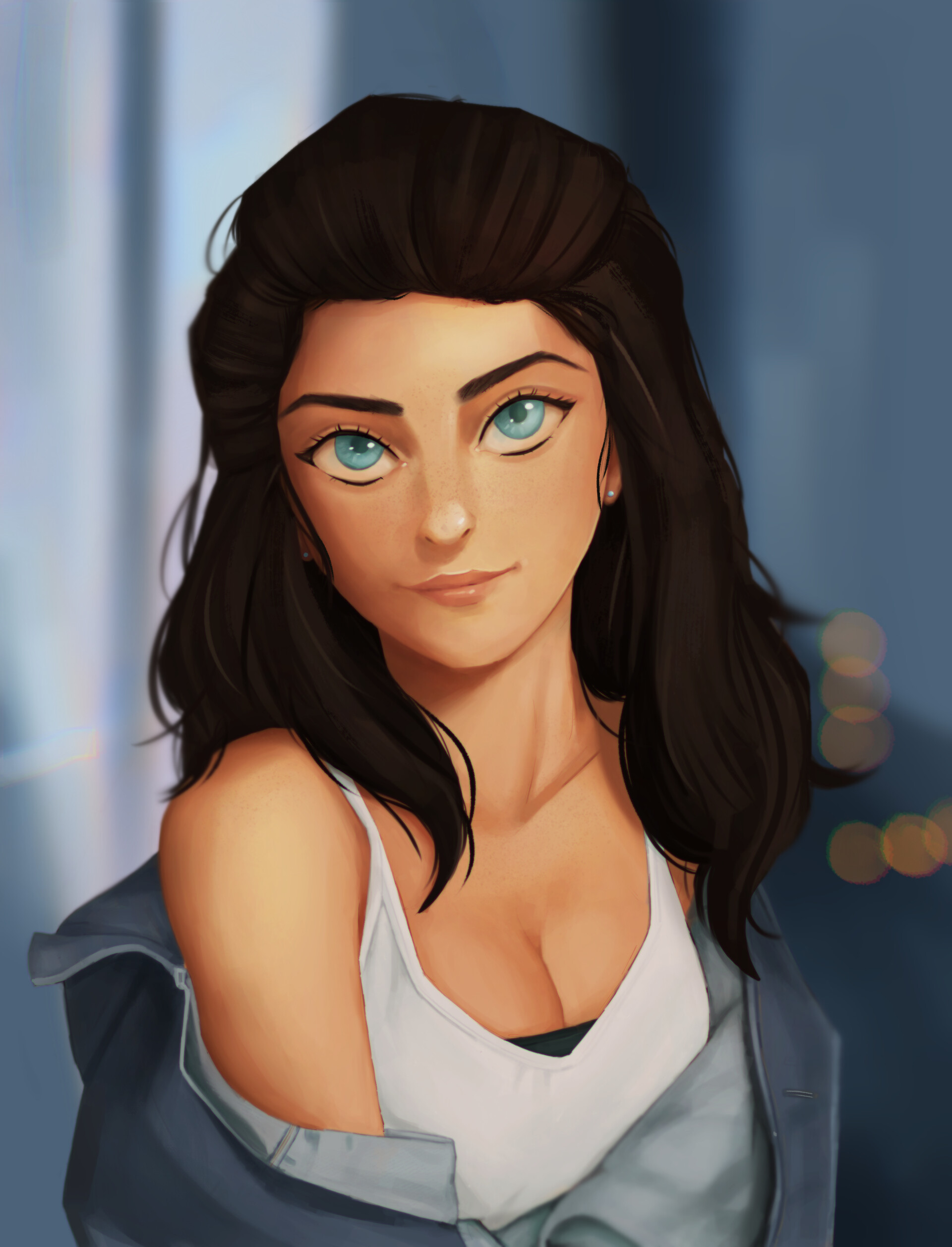 ArtStation - Girl study