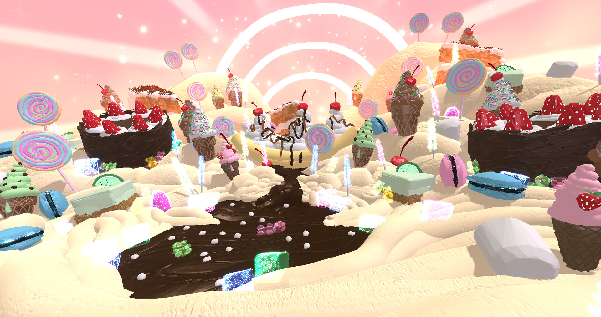 ArtStation - VR Art Scene - Dessert World