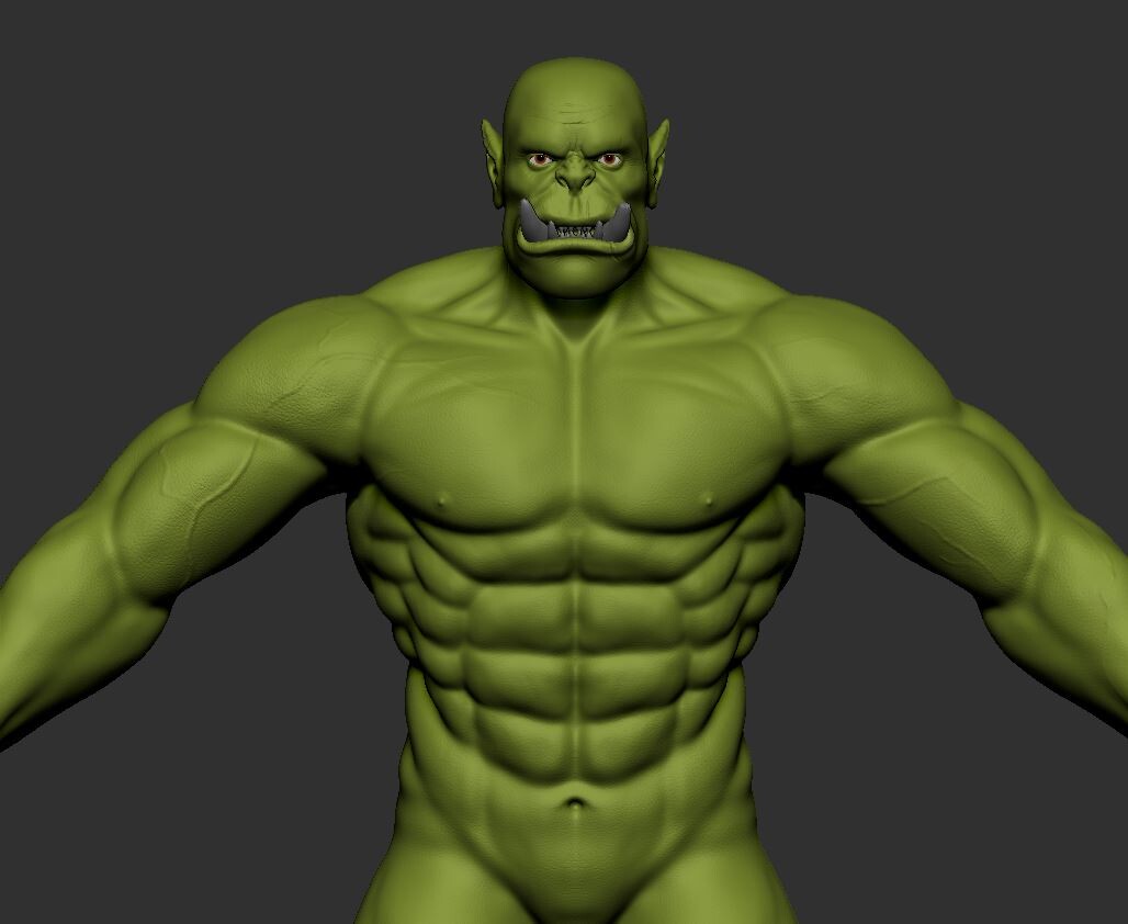 ArtStation - Anatomy ORC