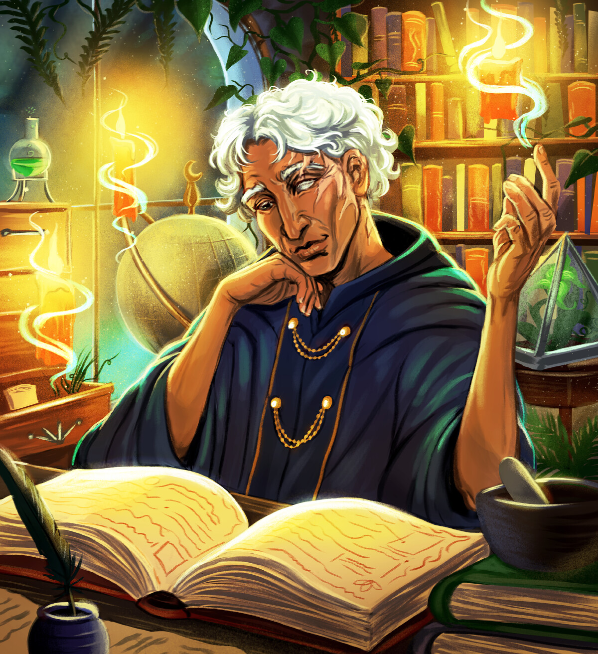 ArtStation - Cottage Wizard