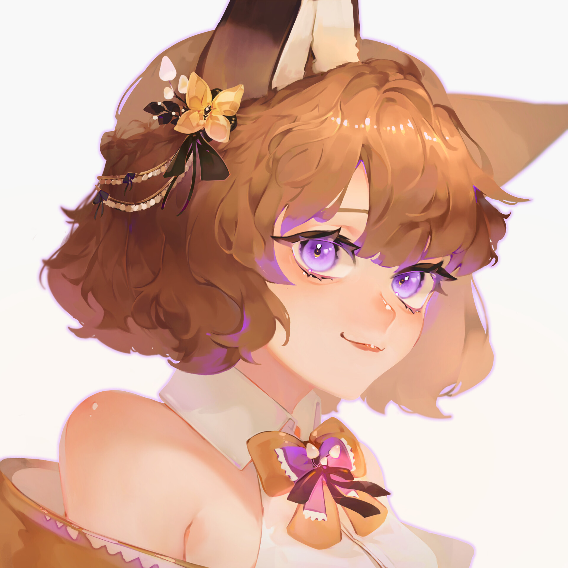 ArtStation - Avatar : Cute fox girl
