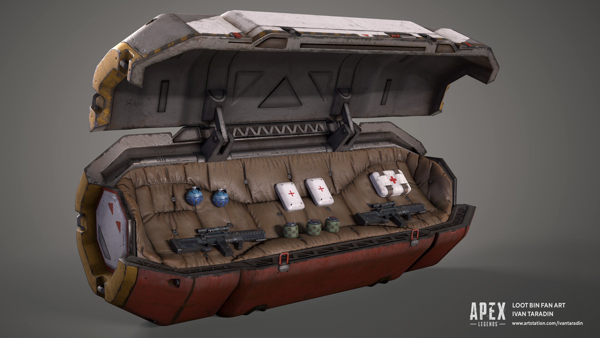 Ivan Taradin - Loot Bin Fan Art - Apex Legends