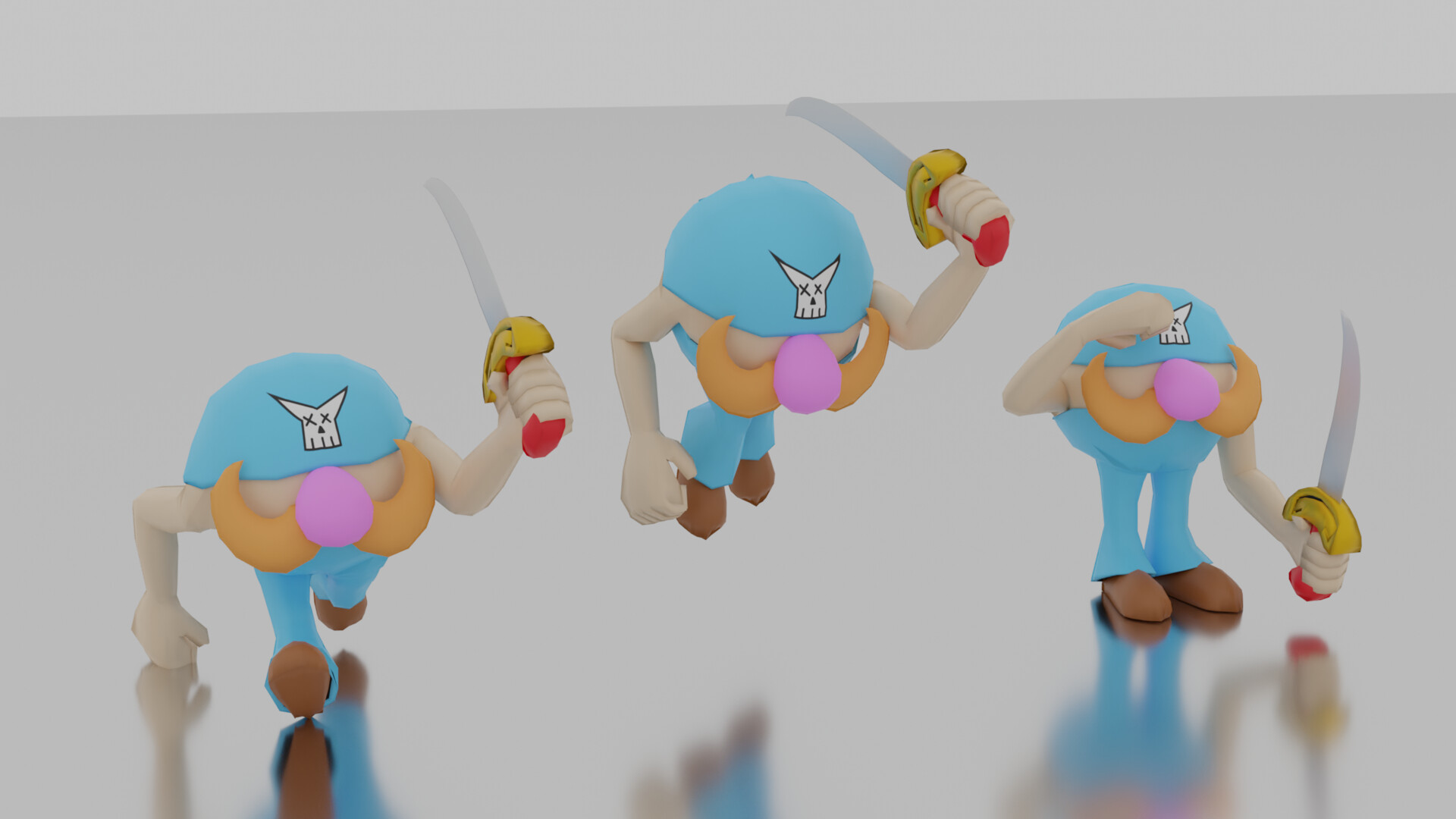 ArtStation - Kiwi's Quest Game mob potato pirate