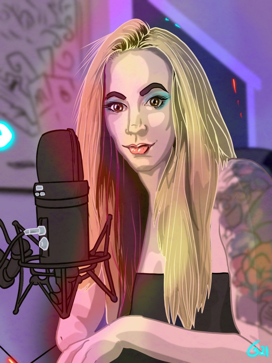 ArtStation - Katee Bear, Twitch Gamer