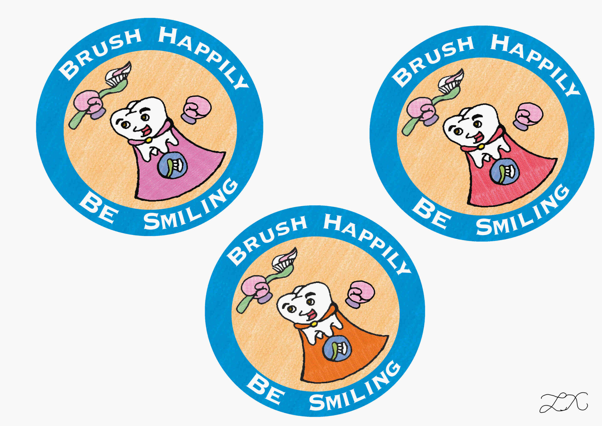 ArtStation - The Tooth Hero: Logo Collections