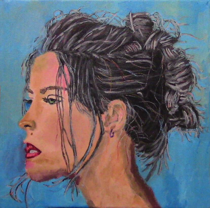 Liam Coote - Female Portrait Painting