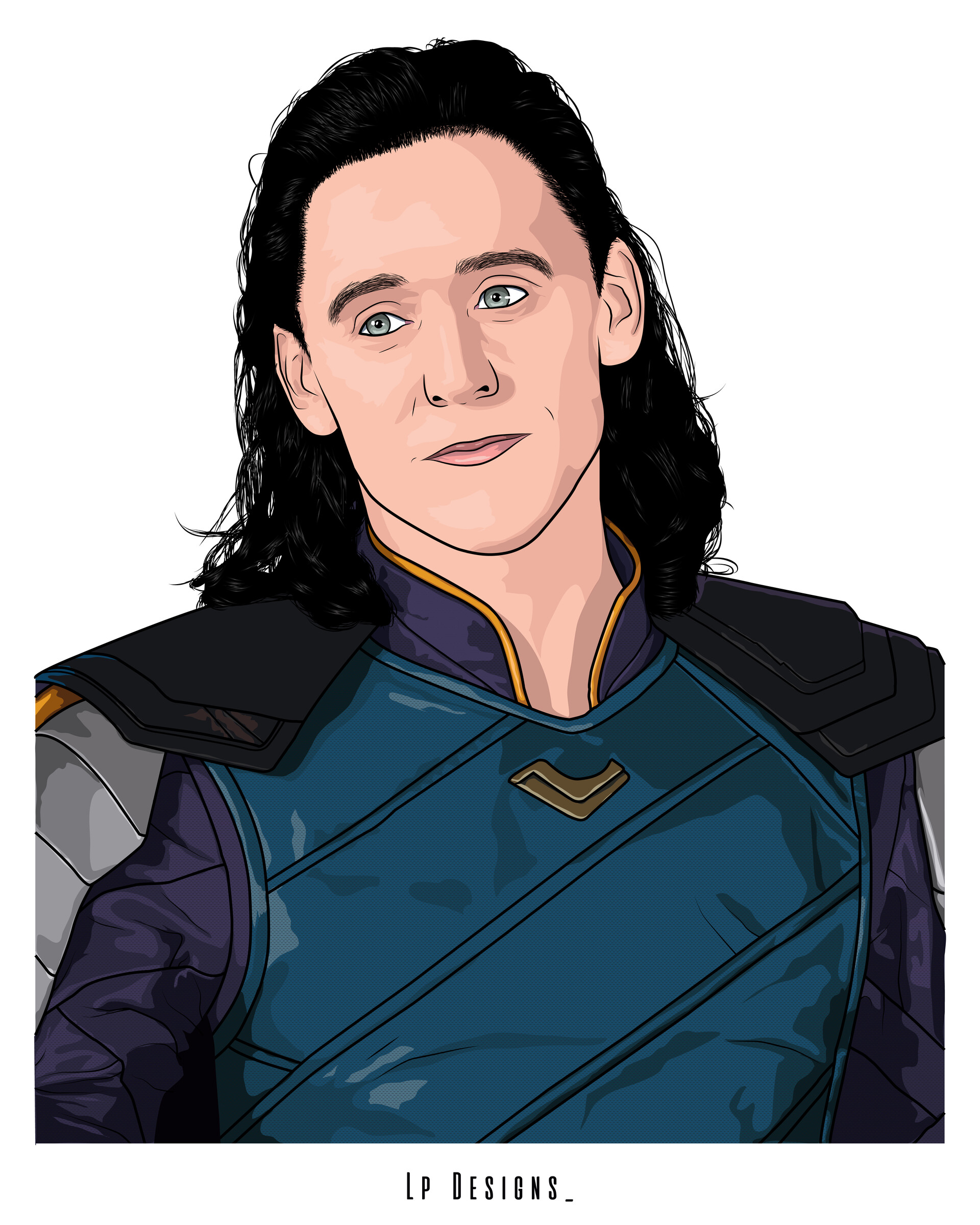 ArtStation - Tom Hiddleston - Loki