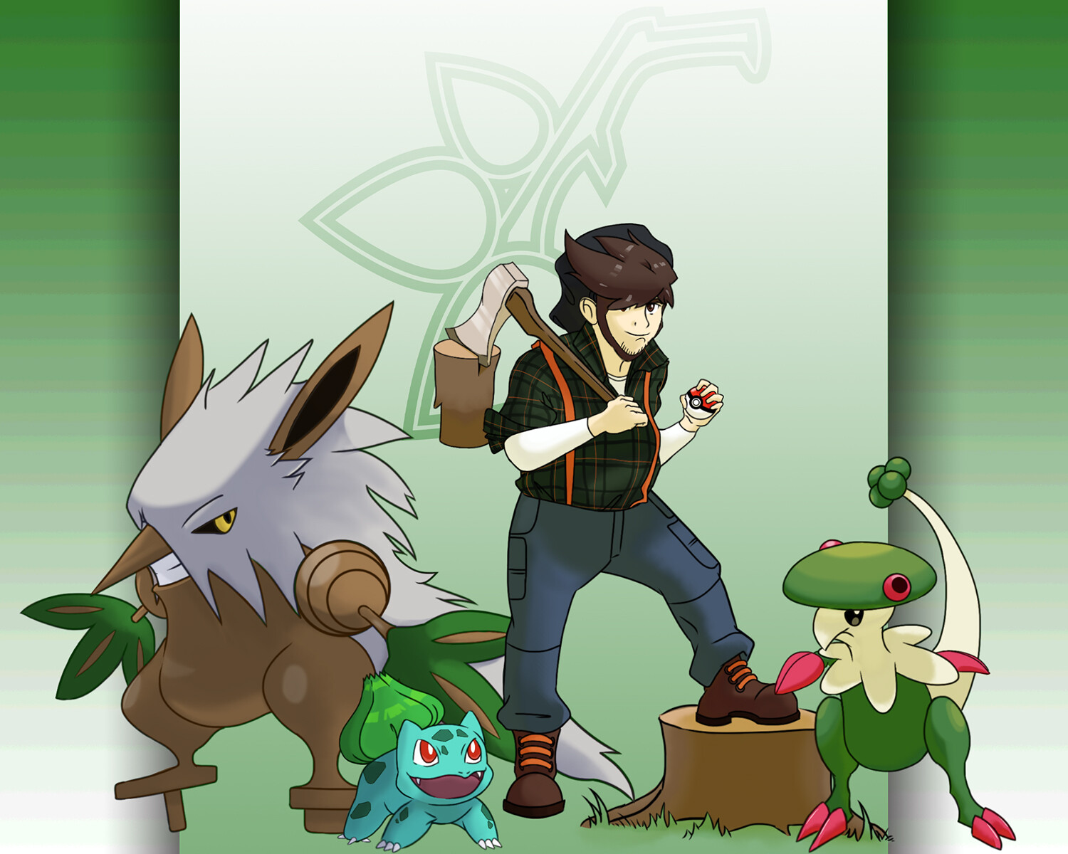 ArtStation - Pokemon Gym Leader Series