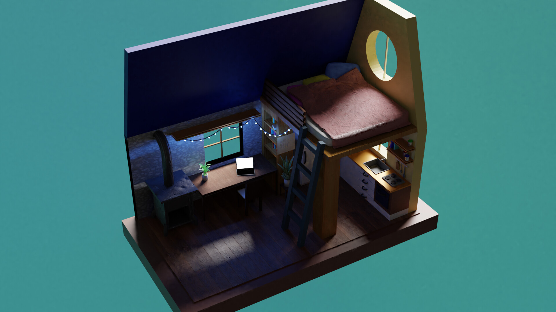 ArtStation - Virtual Cottage