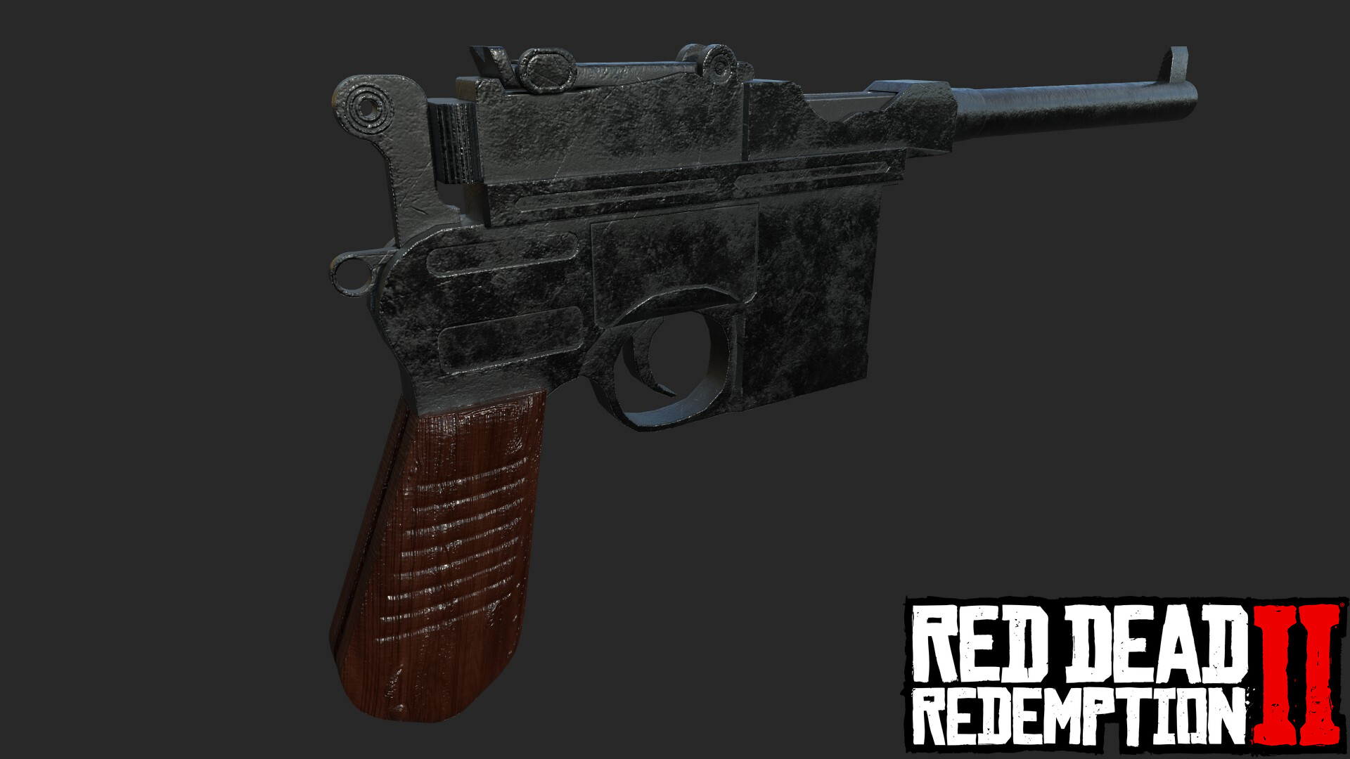 ArtStation - Red Dead Redemption 2 Mauser Pistol