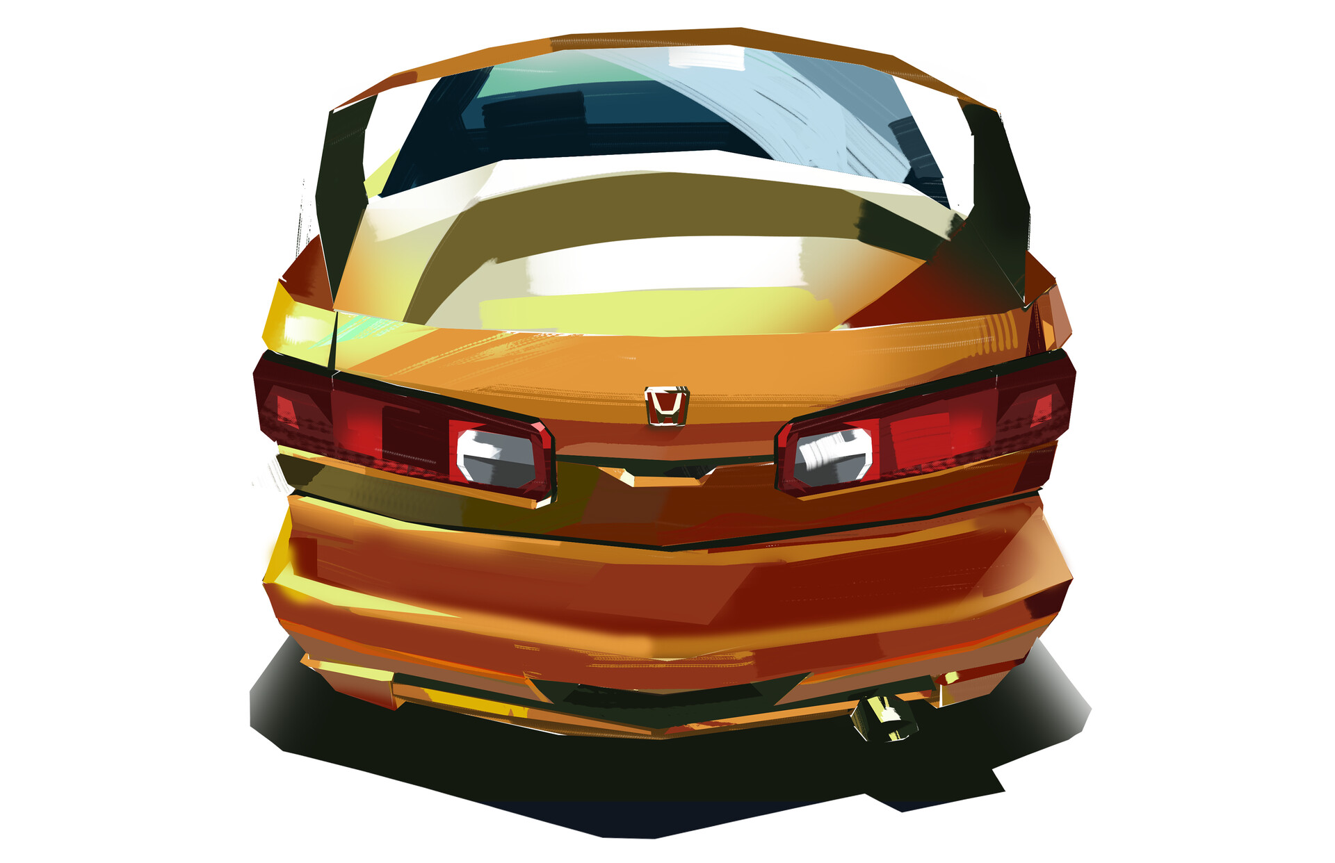 ArtStation - 1995 Honda Integra Type R