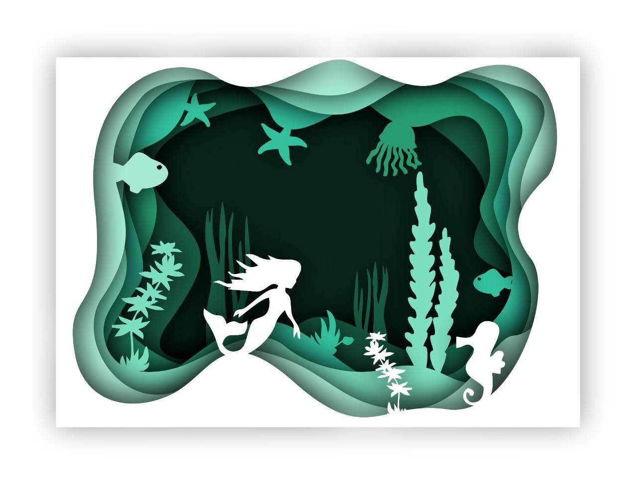 ArtStation - Paper cutout artwork