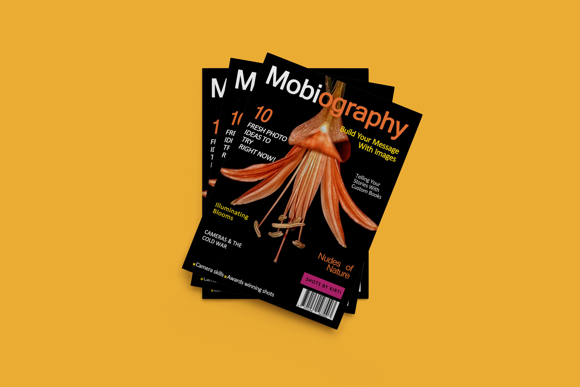 ArtStation - Photography Magazine Cover
