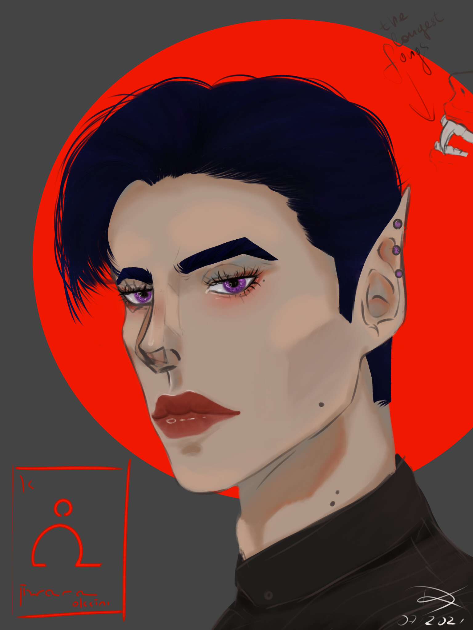 ArtStation - Valerian the vampire clan prince