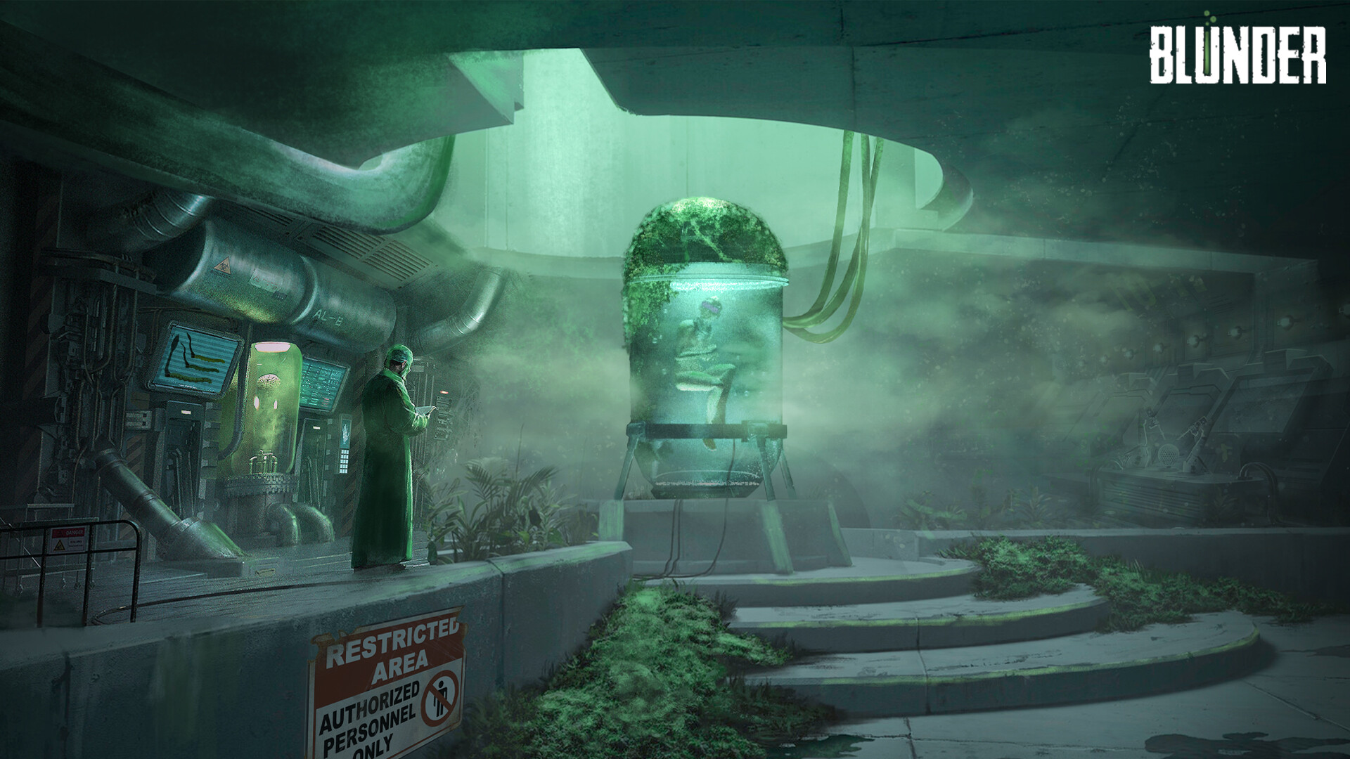 ArtStation - Abandoned laboratory