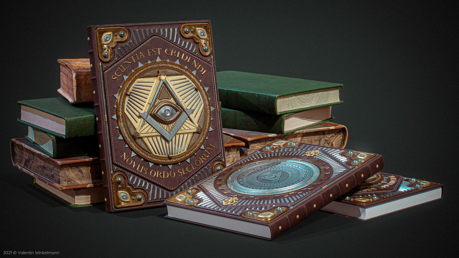 The Book of Light - 3D model by Valentin Winkelmann ...