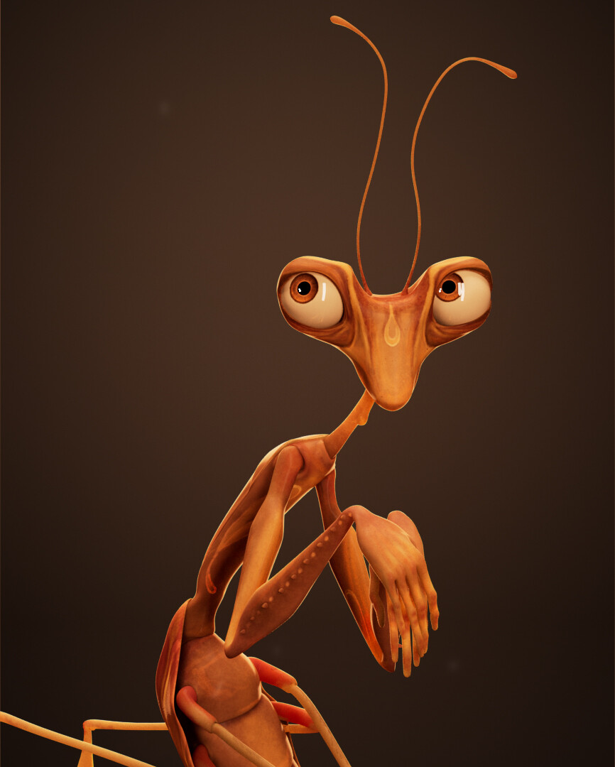 ArtStation - The Bartender - Mr and Mrs Mantis