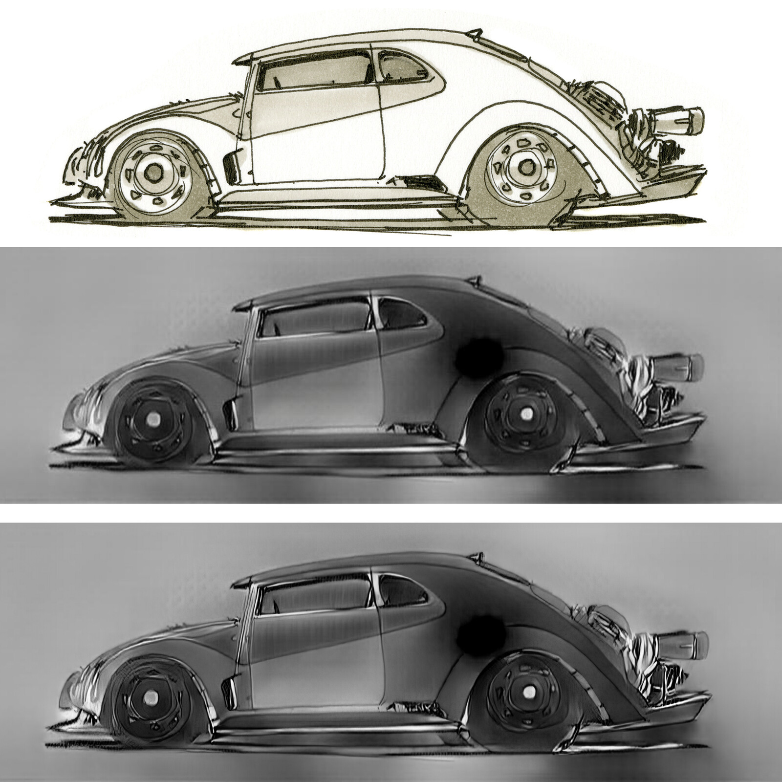 Scott Robertson - VIZCOM A.I. Sketch-To-Render Tool