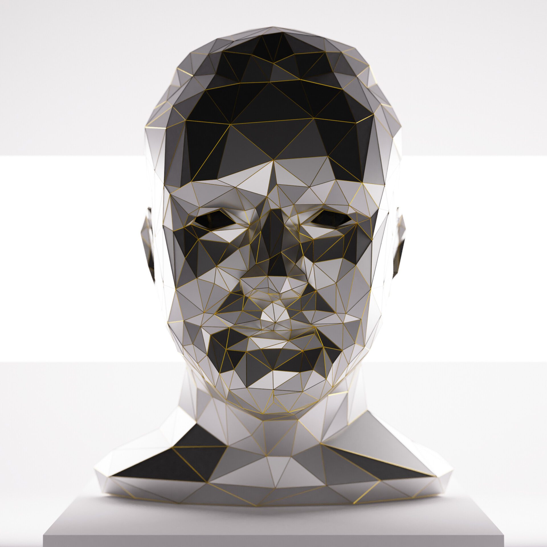 ArtStation - Abstract Self-portrait
