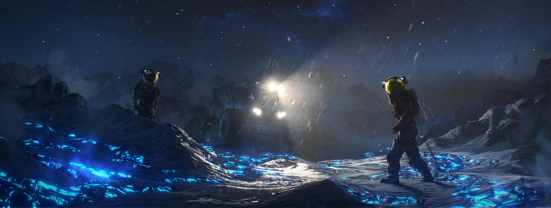 ArtStation - Frozen planet