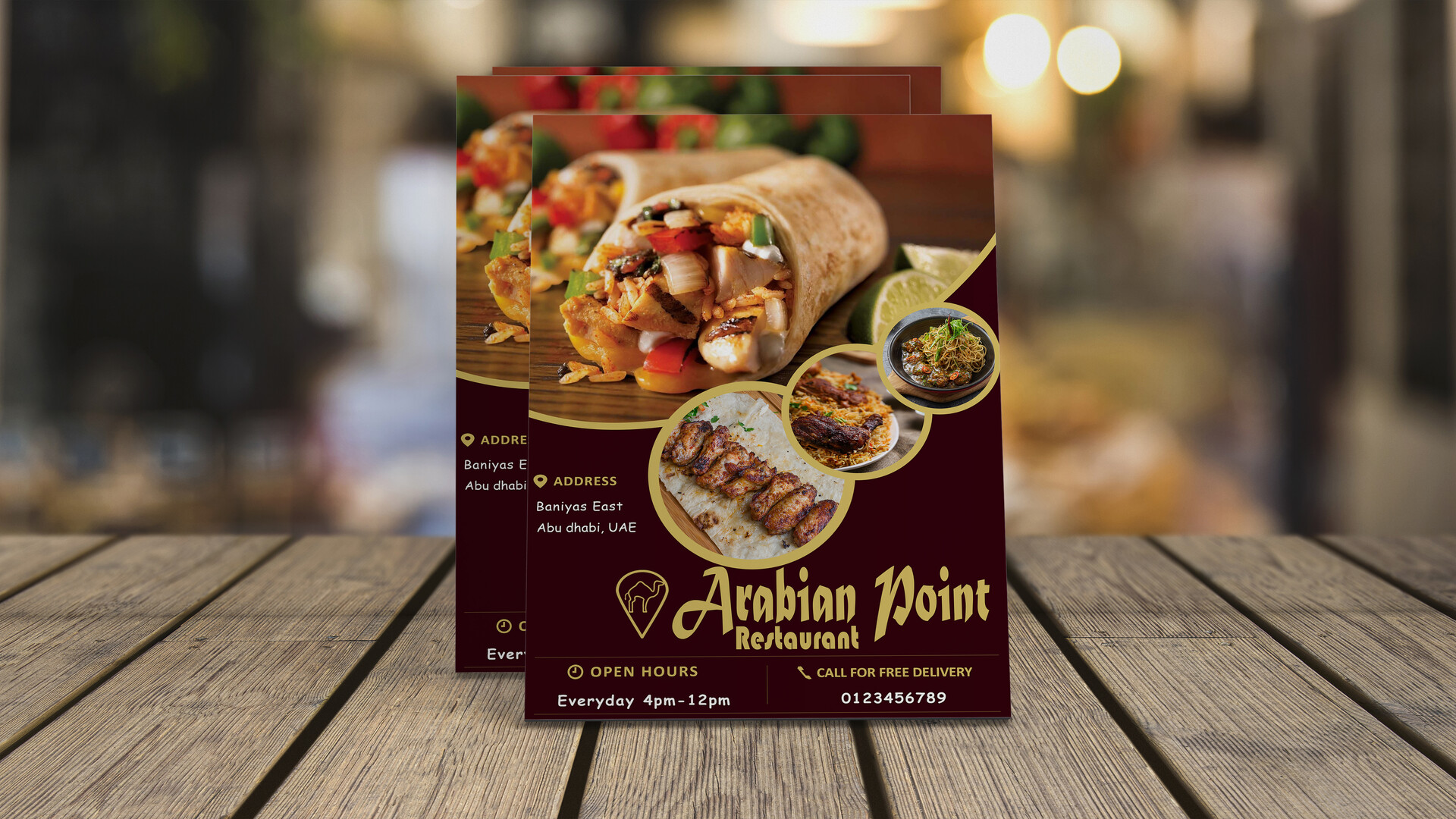 ArtStation - Flyer mockup