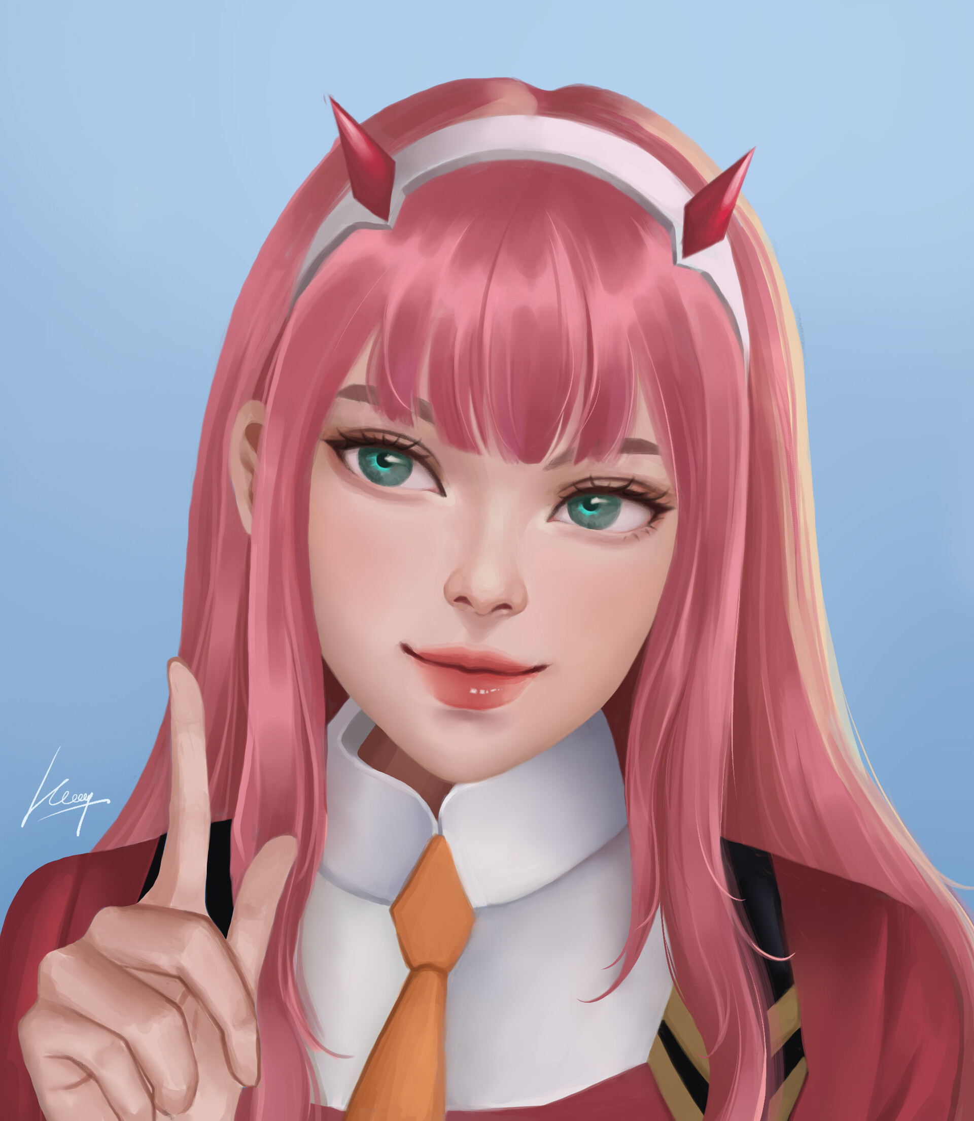 ArtStation - Zero Two