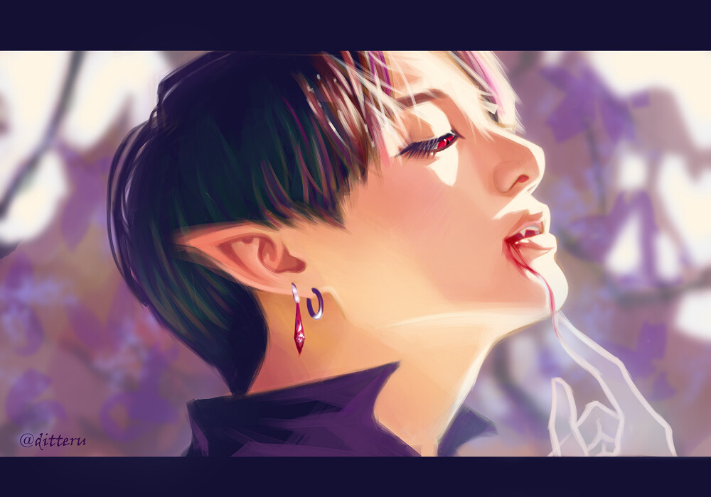 ArtStation - Vampire AU