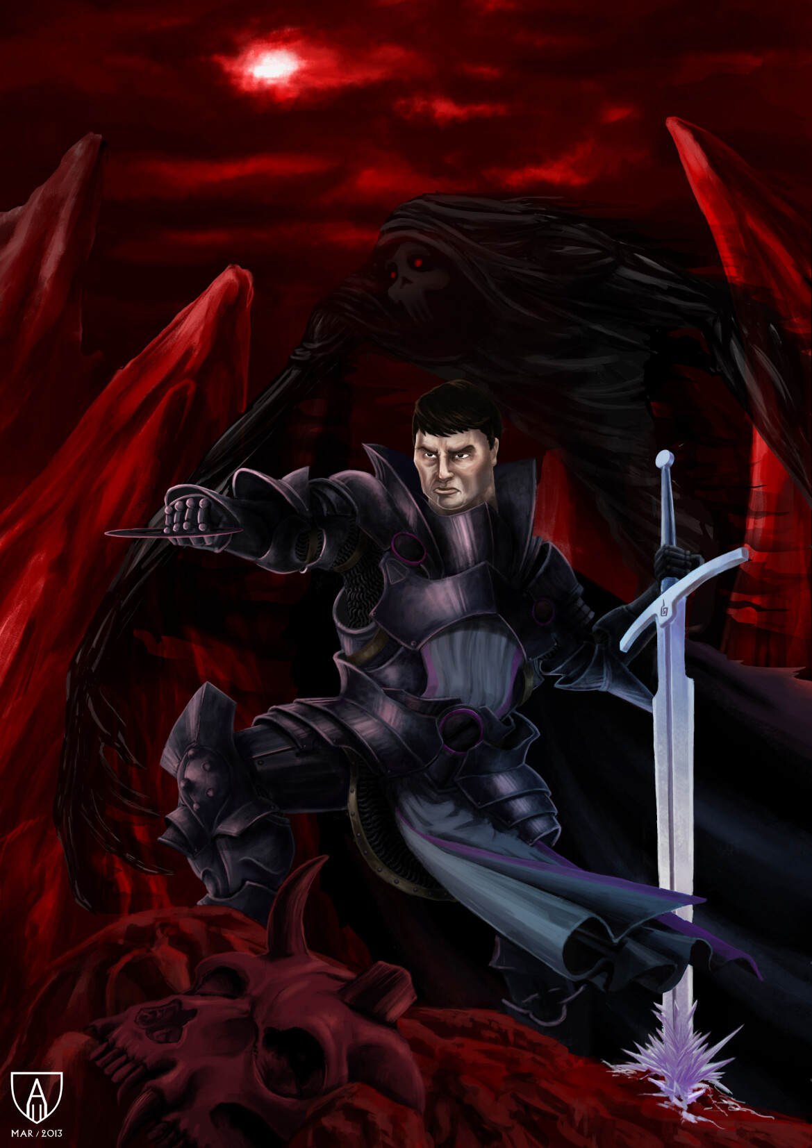 ArtStation - Cleric of Shar, 2013