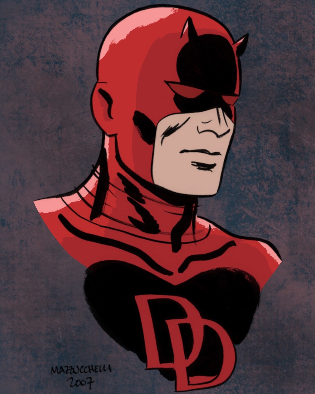 ArtStation - Daredevil by David Mazzucchelli - Colors