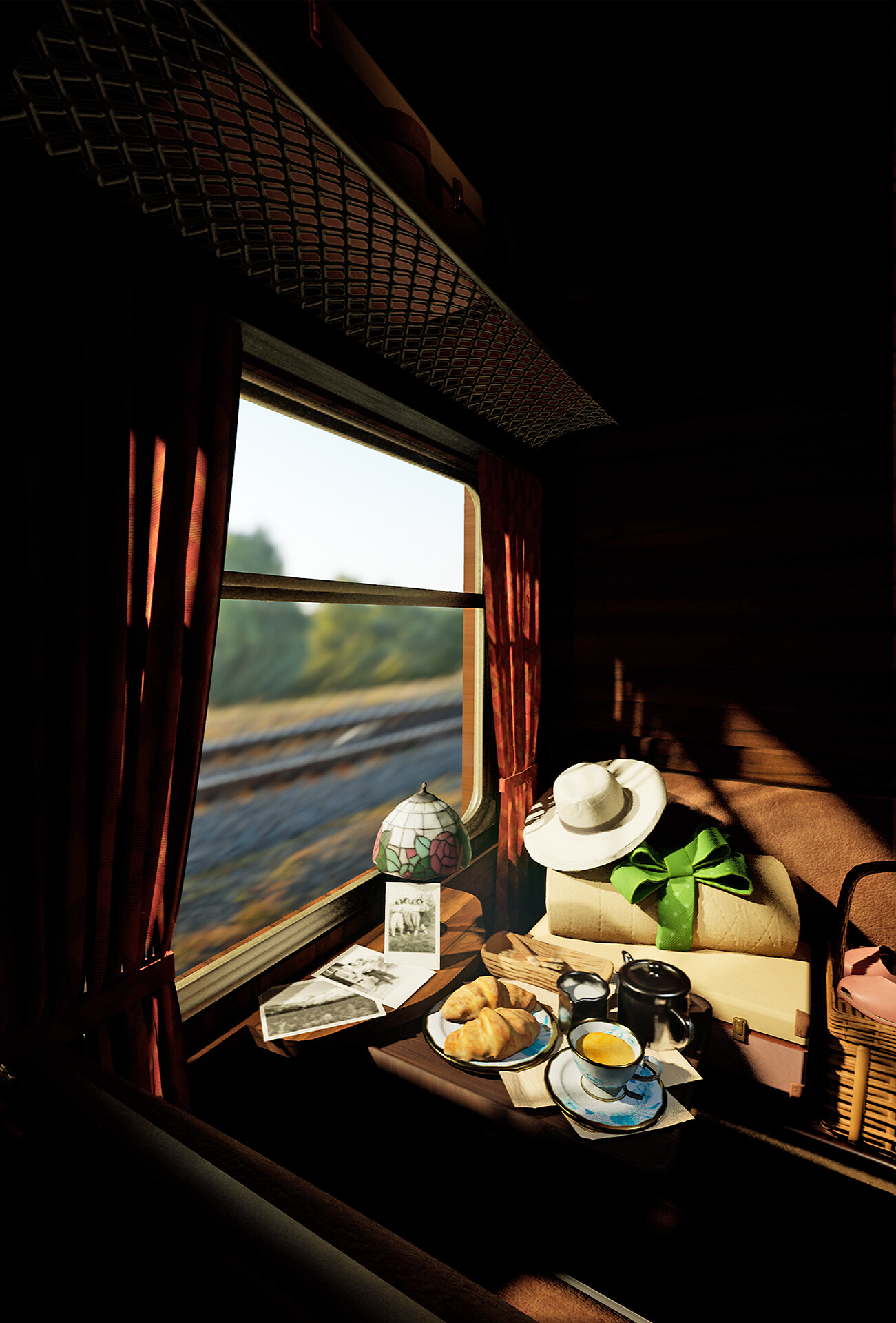 ArtStation - Life on a Train