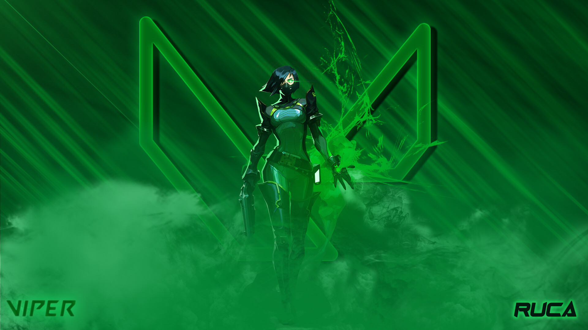 ArtStation - Viper background/wallpaper