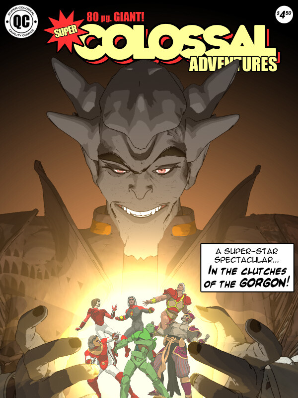 ArtStation - Super-Colossal Adventure!