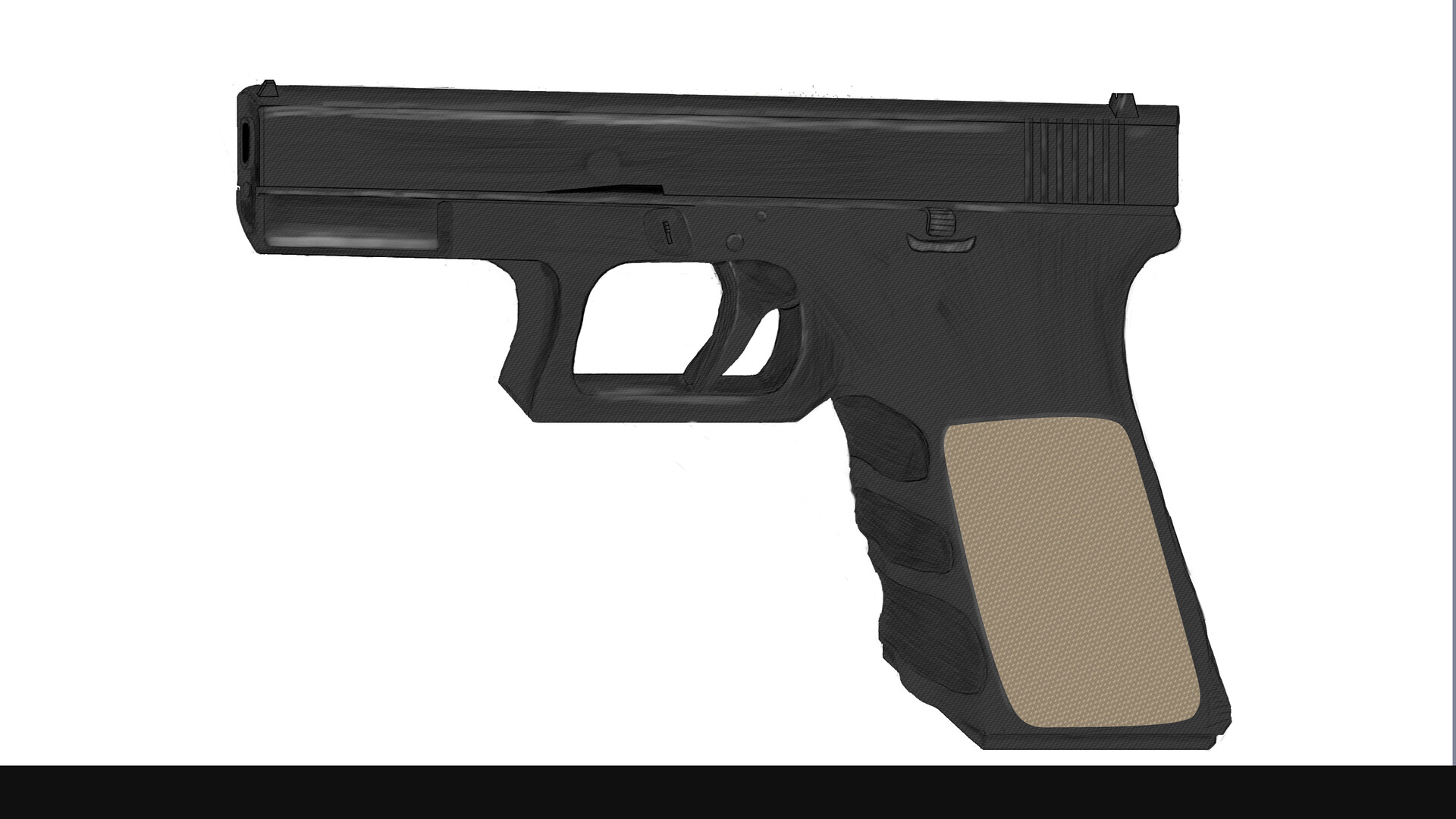 ArtStation - Glock 9mm