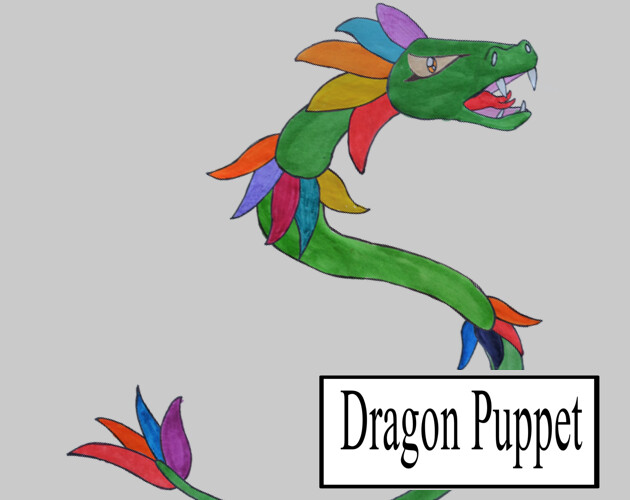 ArtStation - Mexican Dragon 2D Sprite Puppet