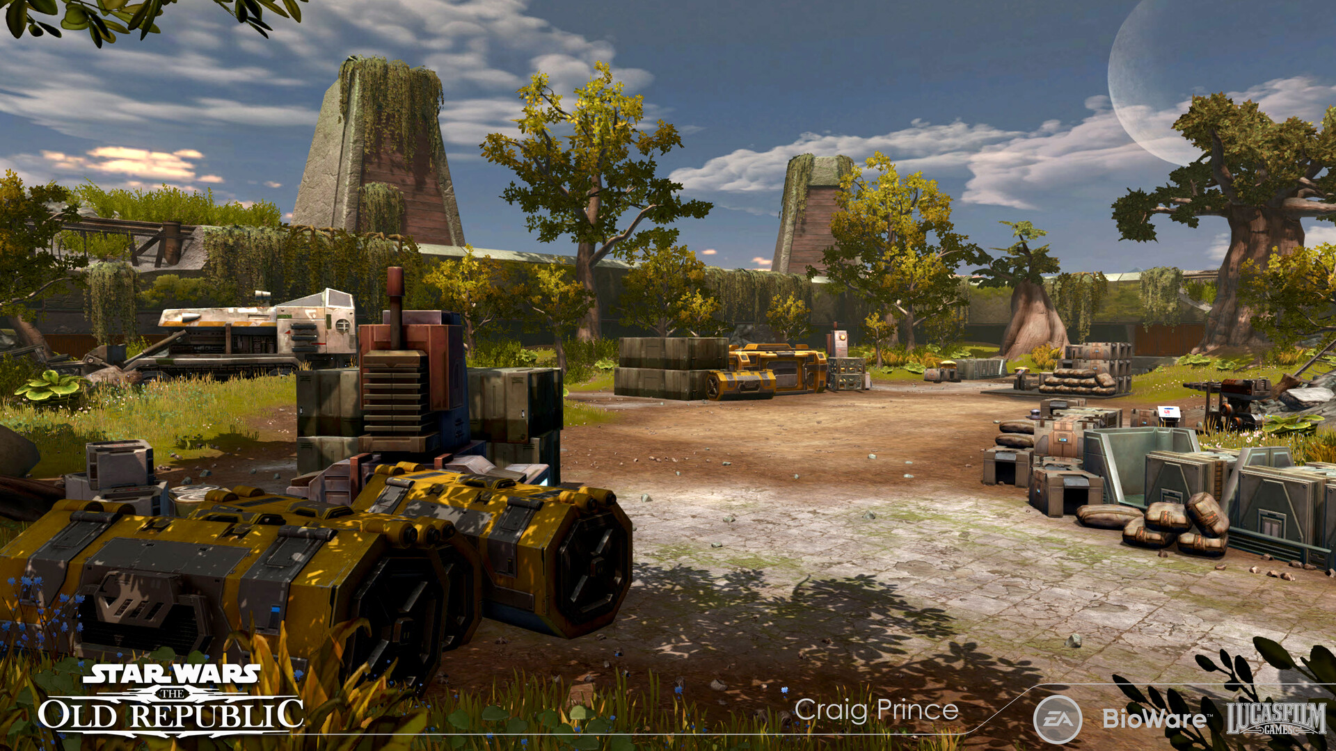 ArtStation - SWTOR: Enclave Landing Area