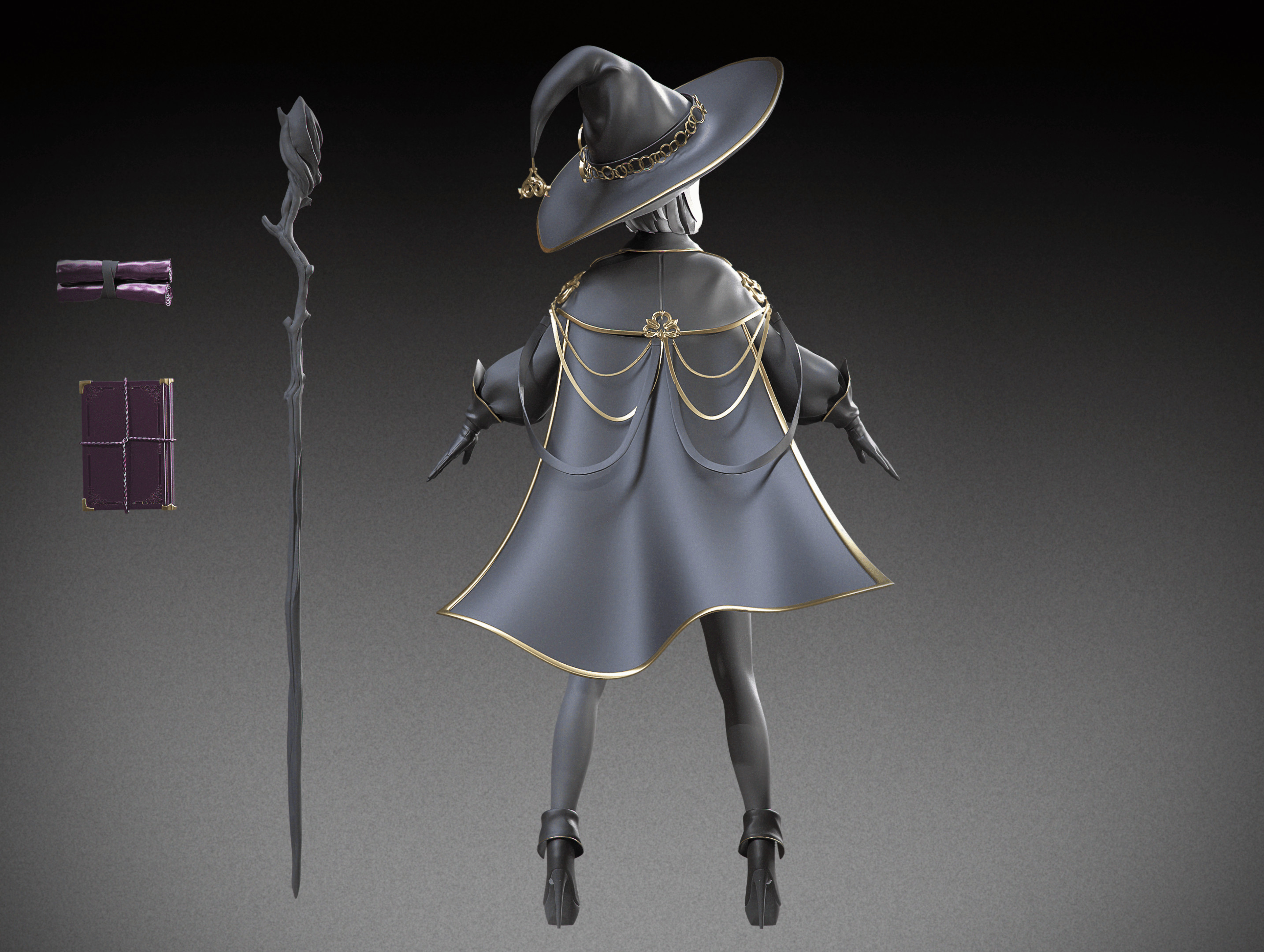 ABOUTCG - 游戏角色线下班第8、9期 王同学作品