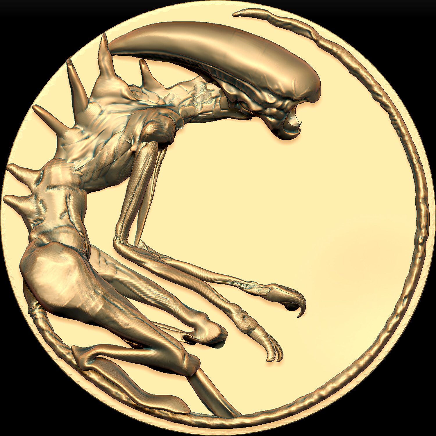 ArtStation - Alien 3d